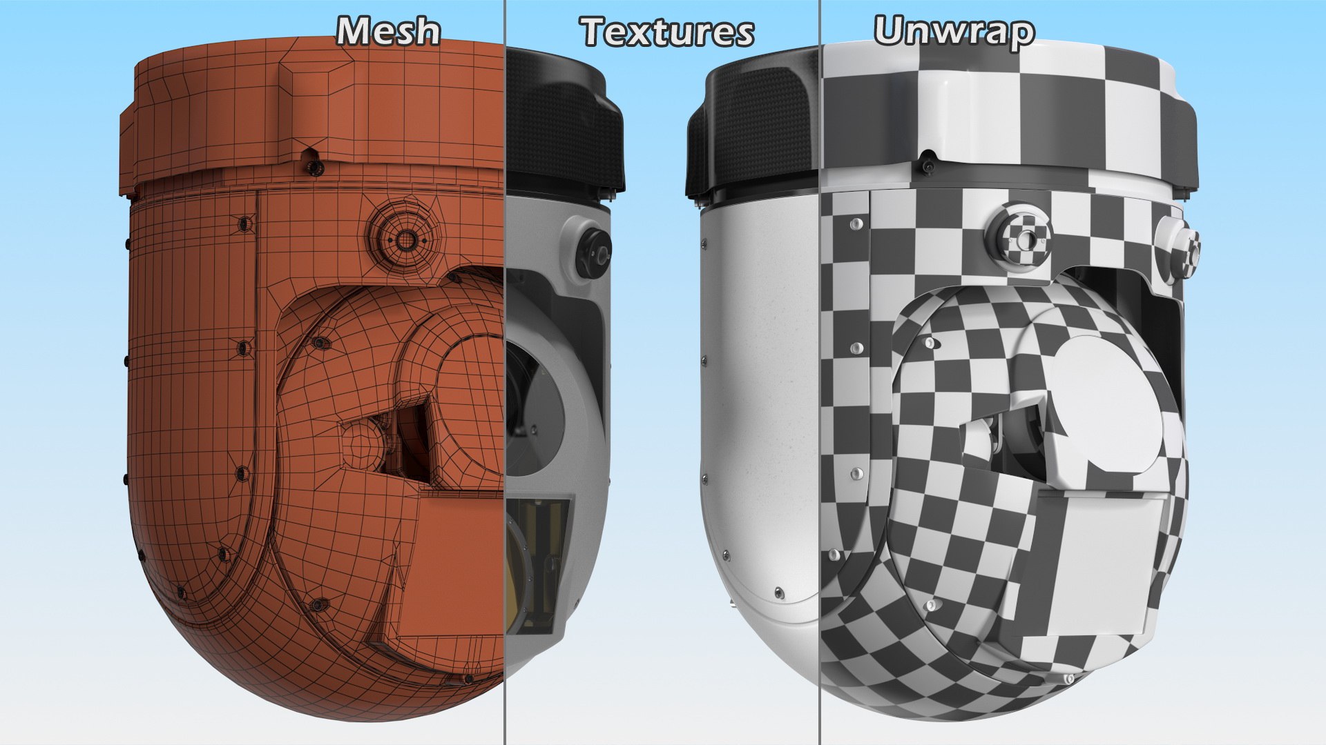 3D model Gyro Stabilized Multisensor Surveillance System - TurboSquid ...