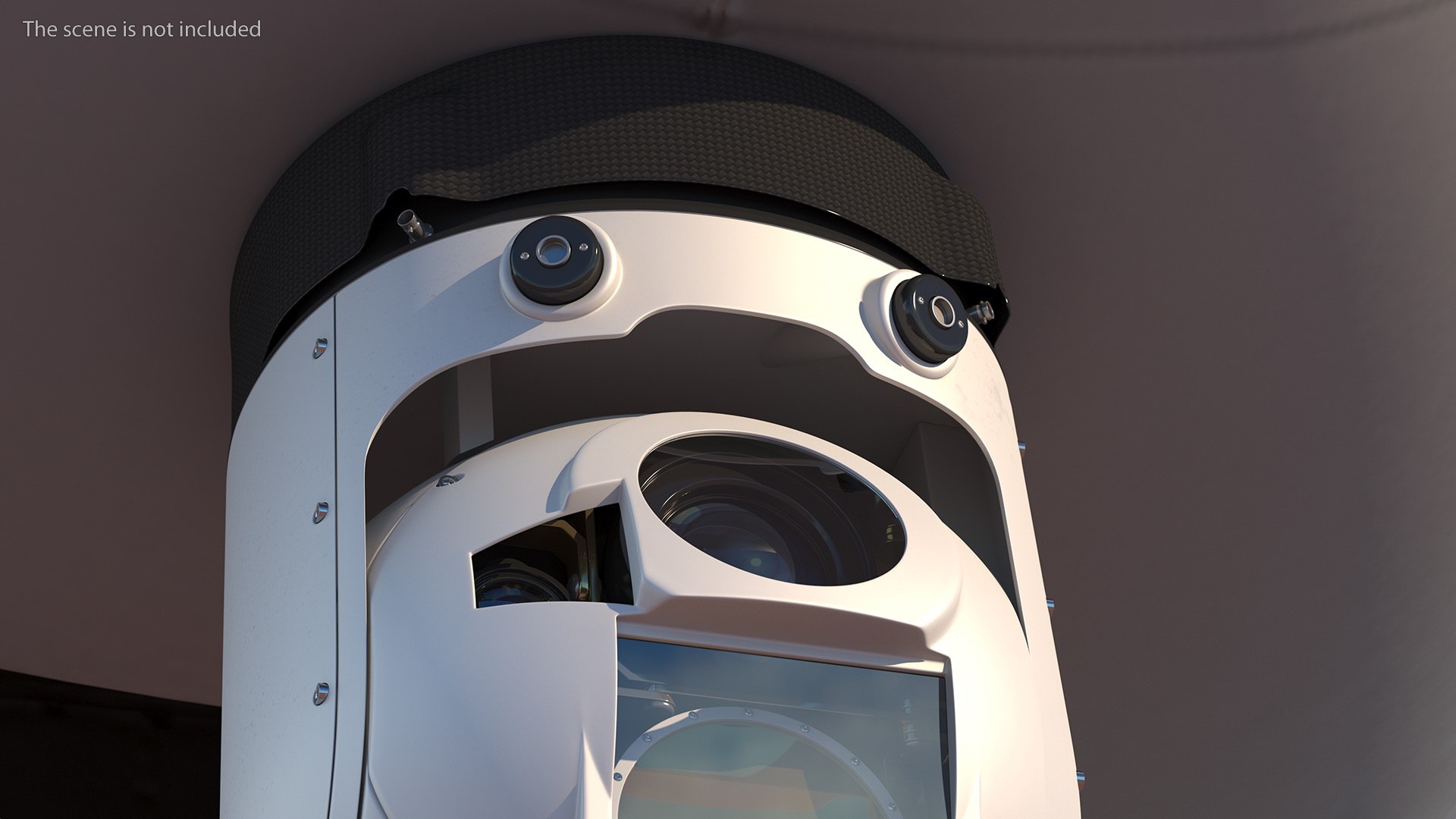 3D Model Gyro Stabilized Multisensor Surveillance System - TurboSquid ...