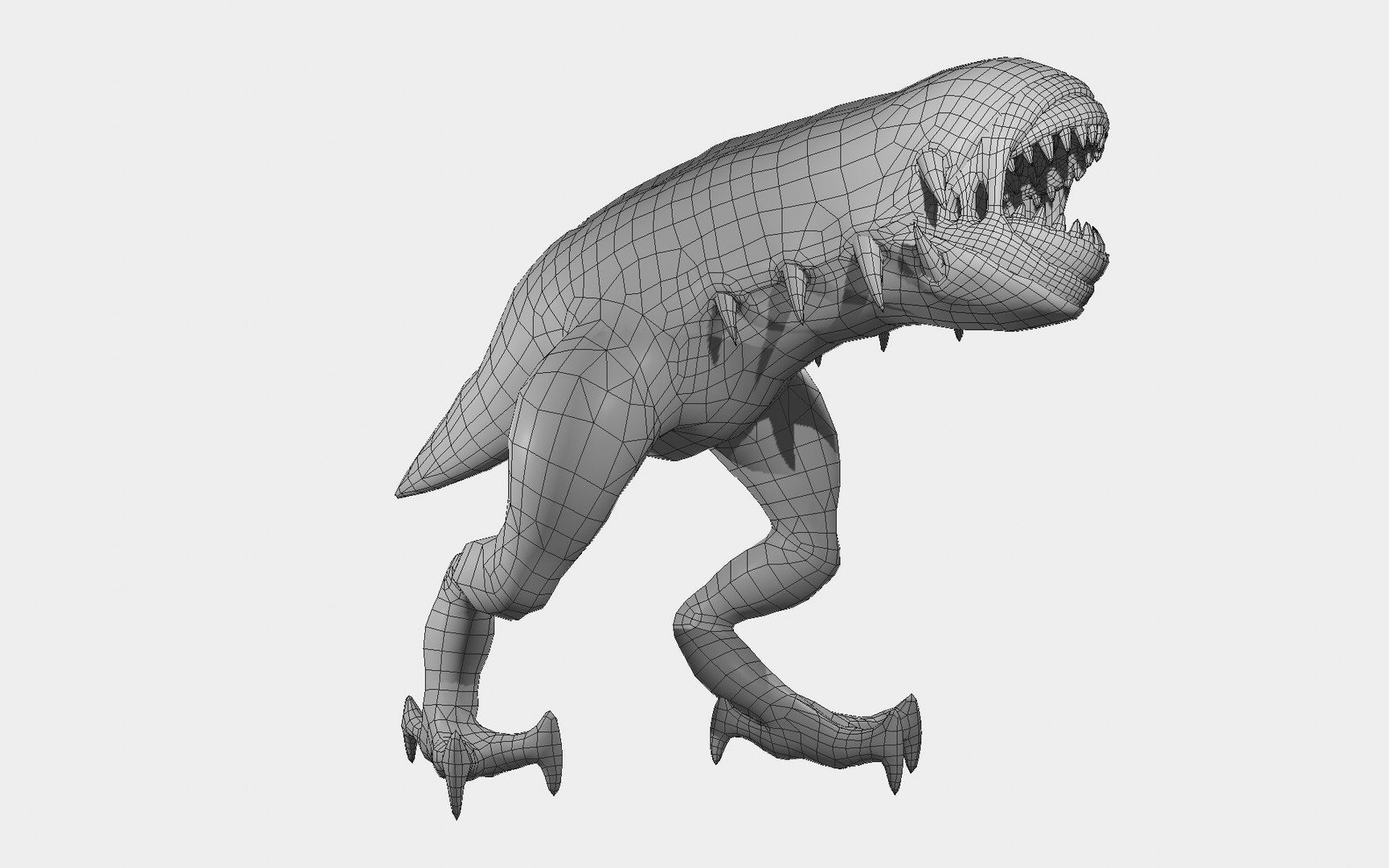 3D Model Monster Rig Animations - TurboSquid 1501015
