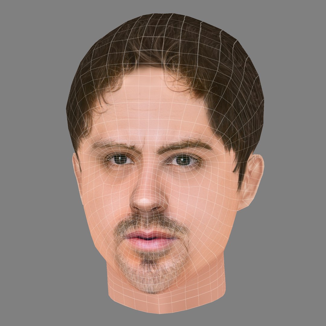 Gore Abrams Head - Low Poly Head For Game 3D Model - TurboSquid 2305329