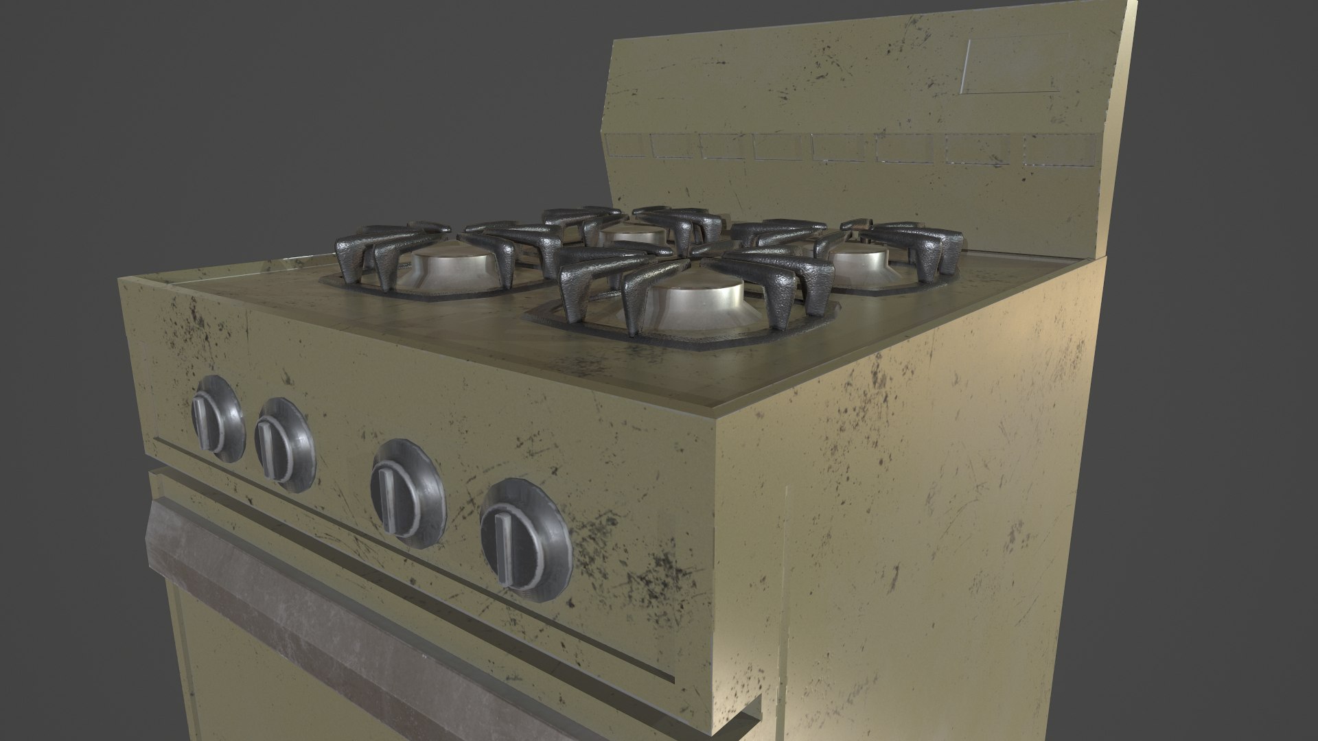 Stove asset blender 3D model - TurboSquid 1398657