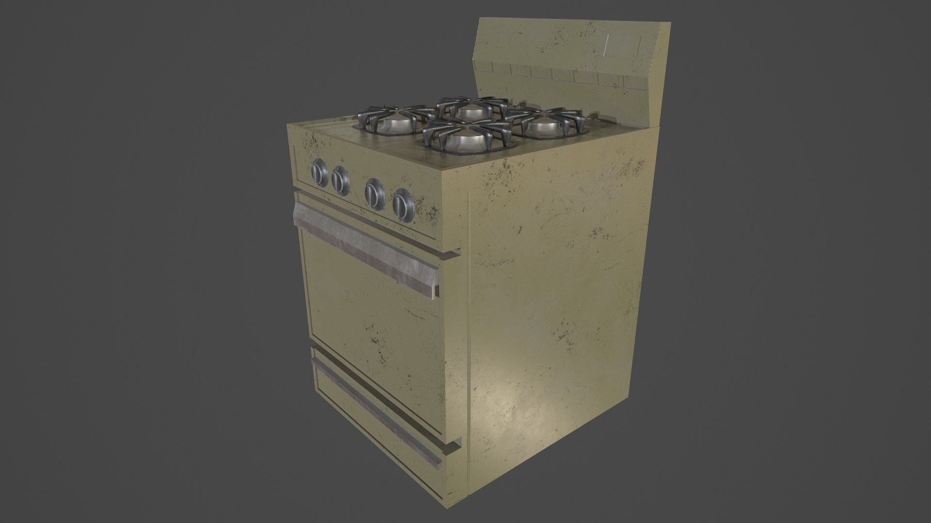 Stove asset blender 3D model - TurboSquid 1398657