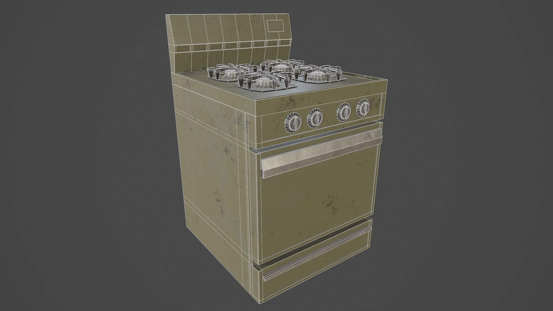 Stove asset blender 3D model - TurboSquid 1398657