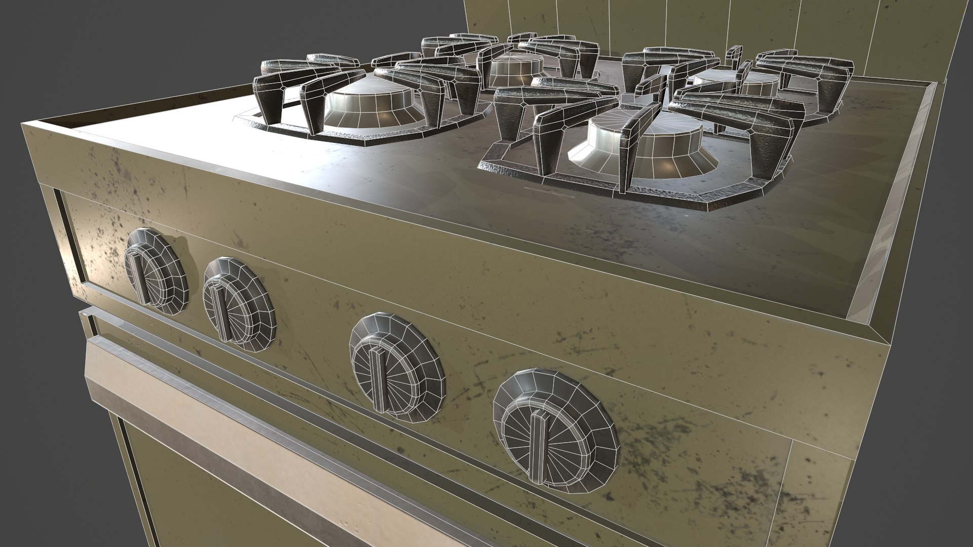 Stove asset blender 3D model - TurboSquid 1398657