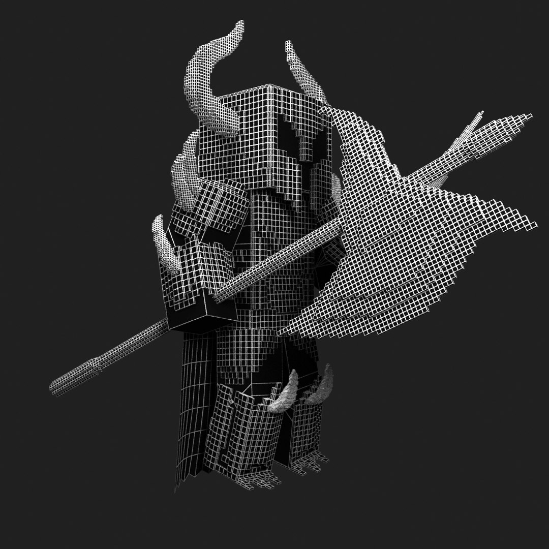 Minecraft Knight 3D Model - TurboSquid 1424306