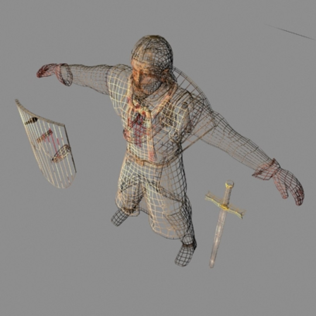 3d Model Templar Knight
