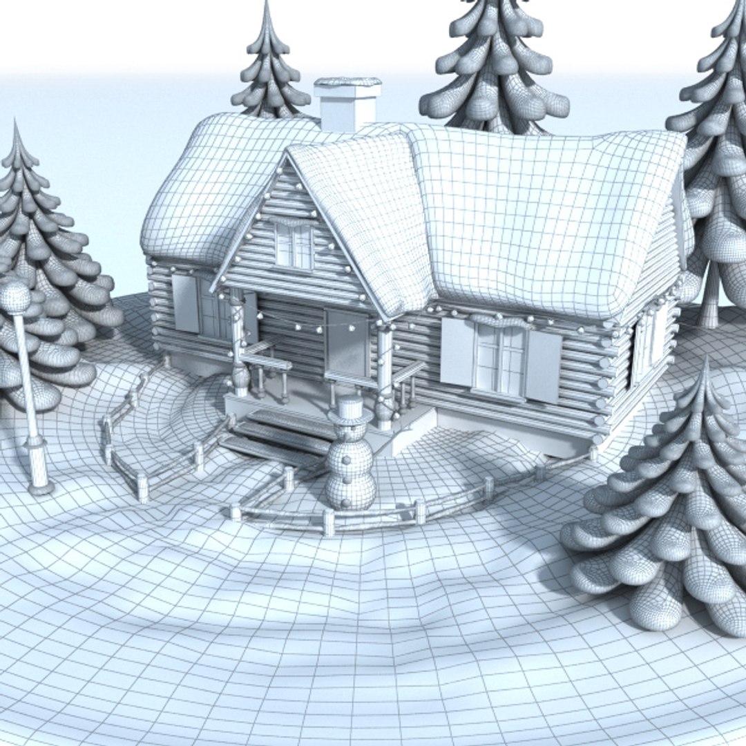 3d Model Of Snow Globe Animations