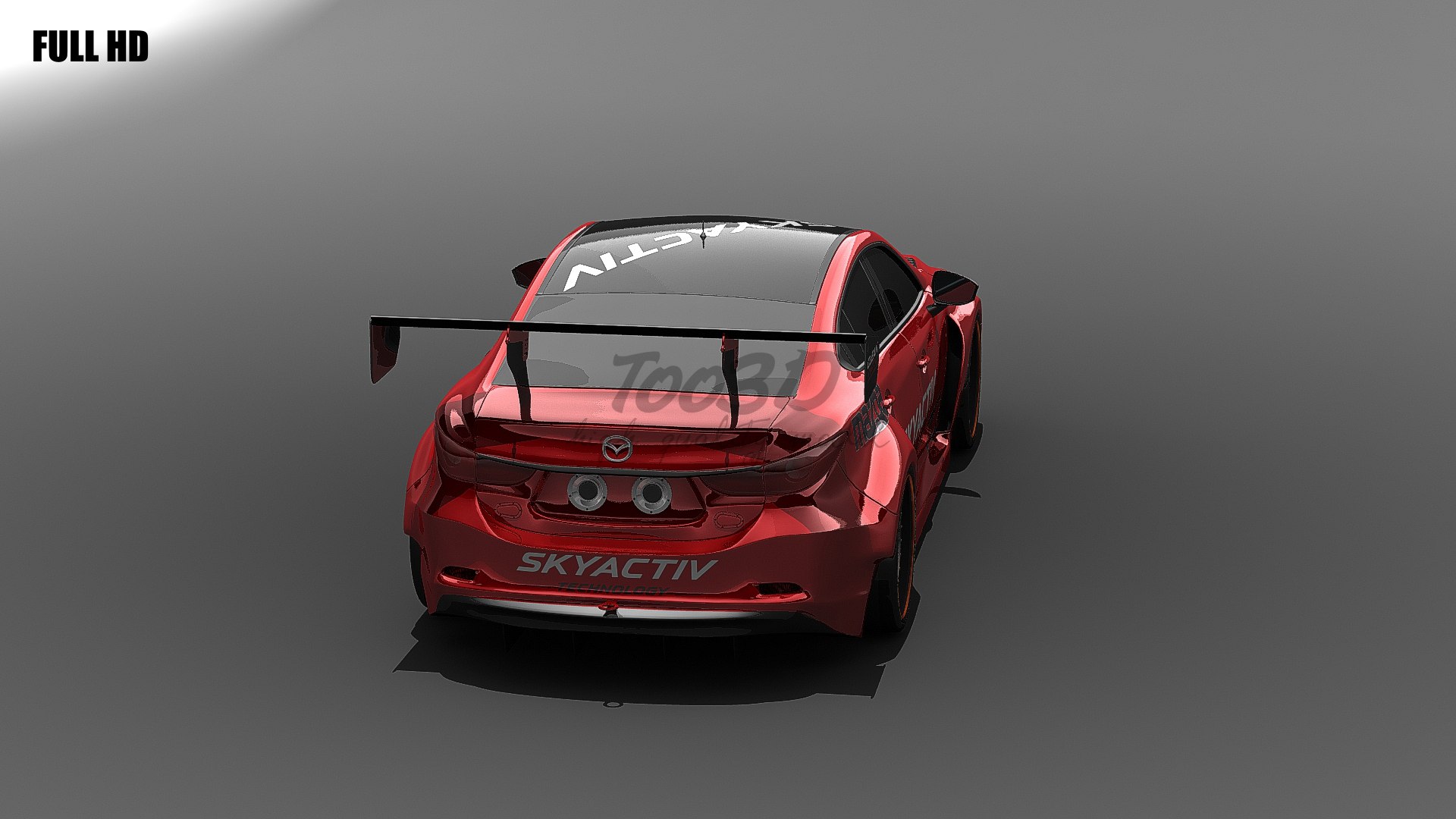 3d mazda 6 racing