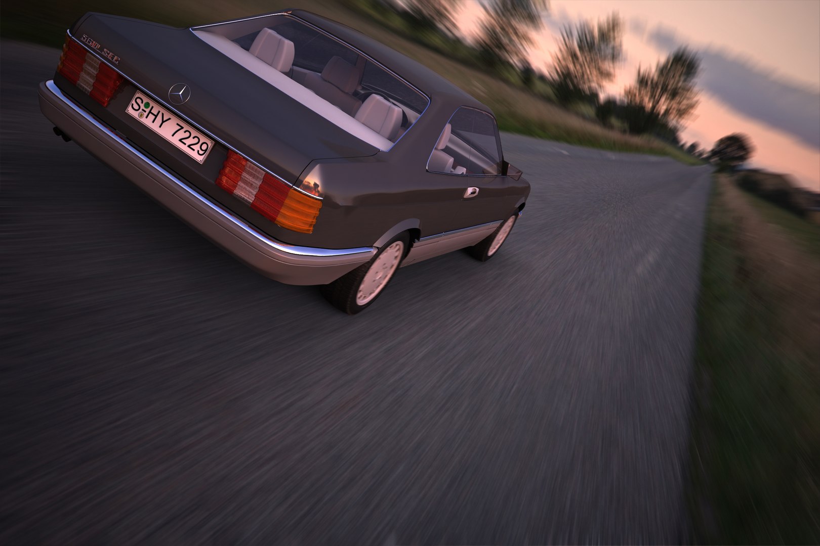 max build mercedes 560 sec