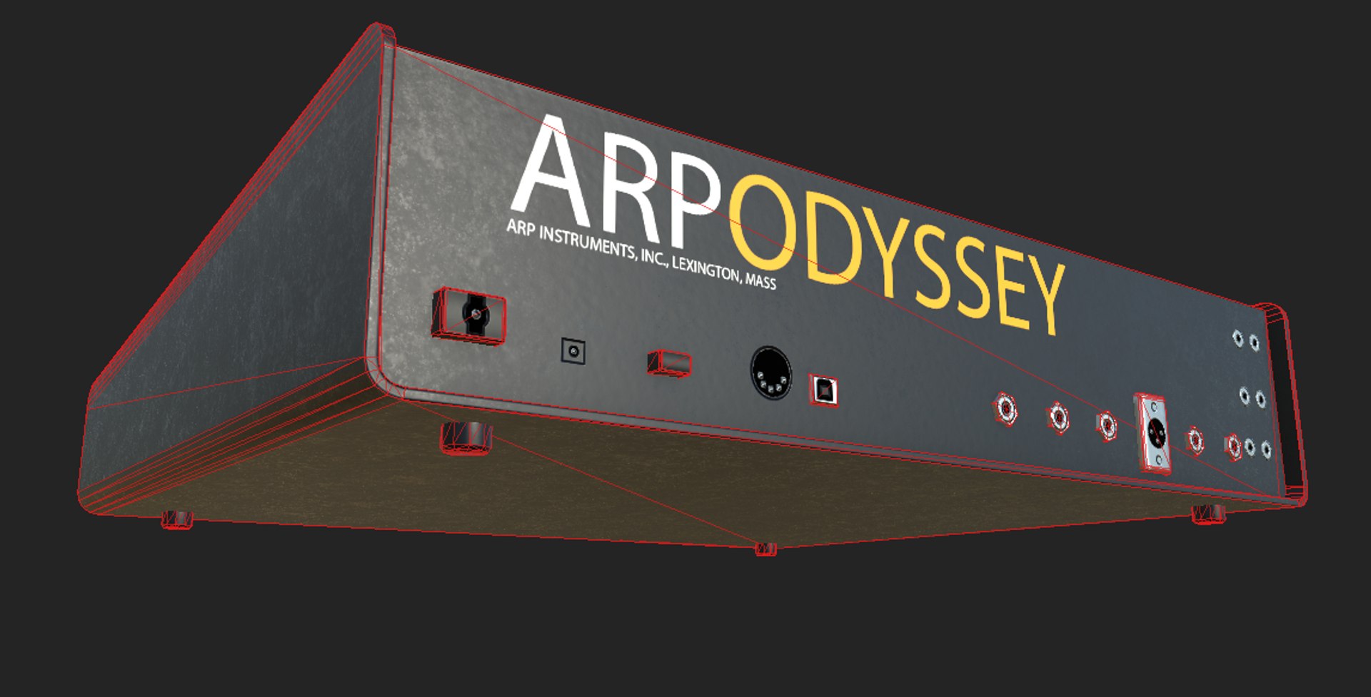 Arp Odyssey 3D - TurboSquid 1293787