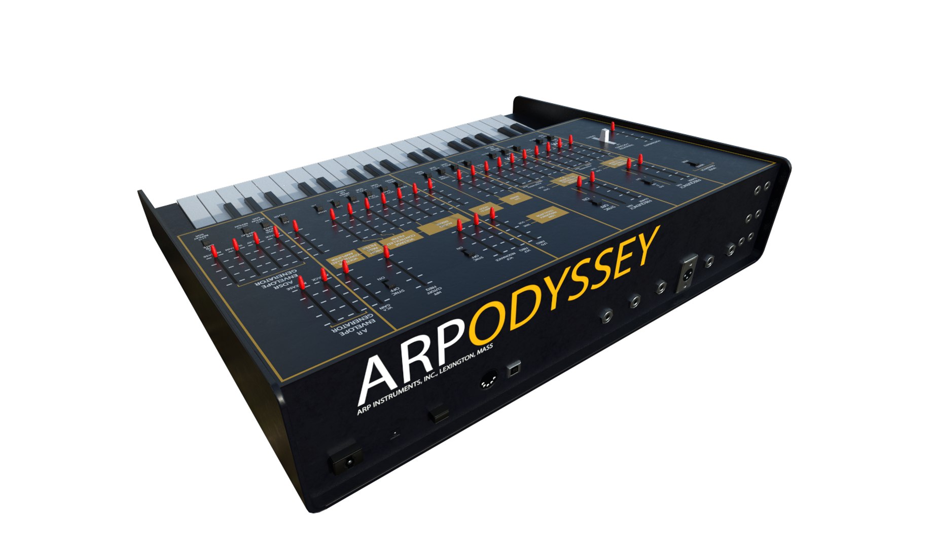 Arp Odyssey 3D - TurboSquid 1293787