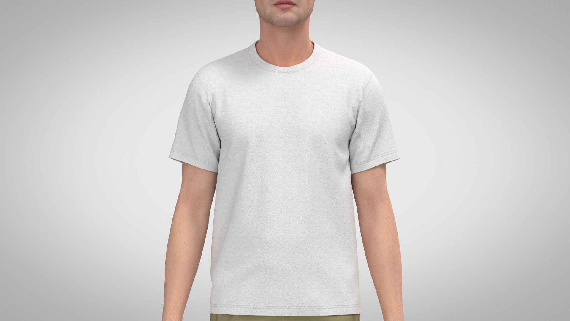 Men T-Shirt Model - TurboSquid 2208618