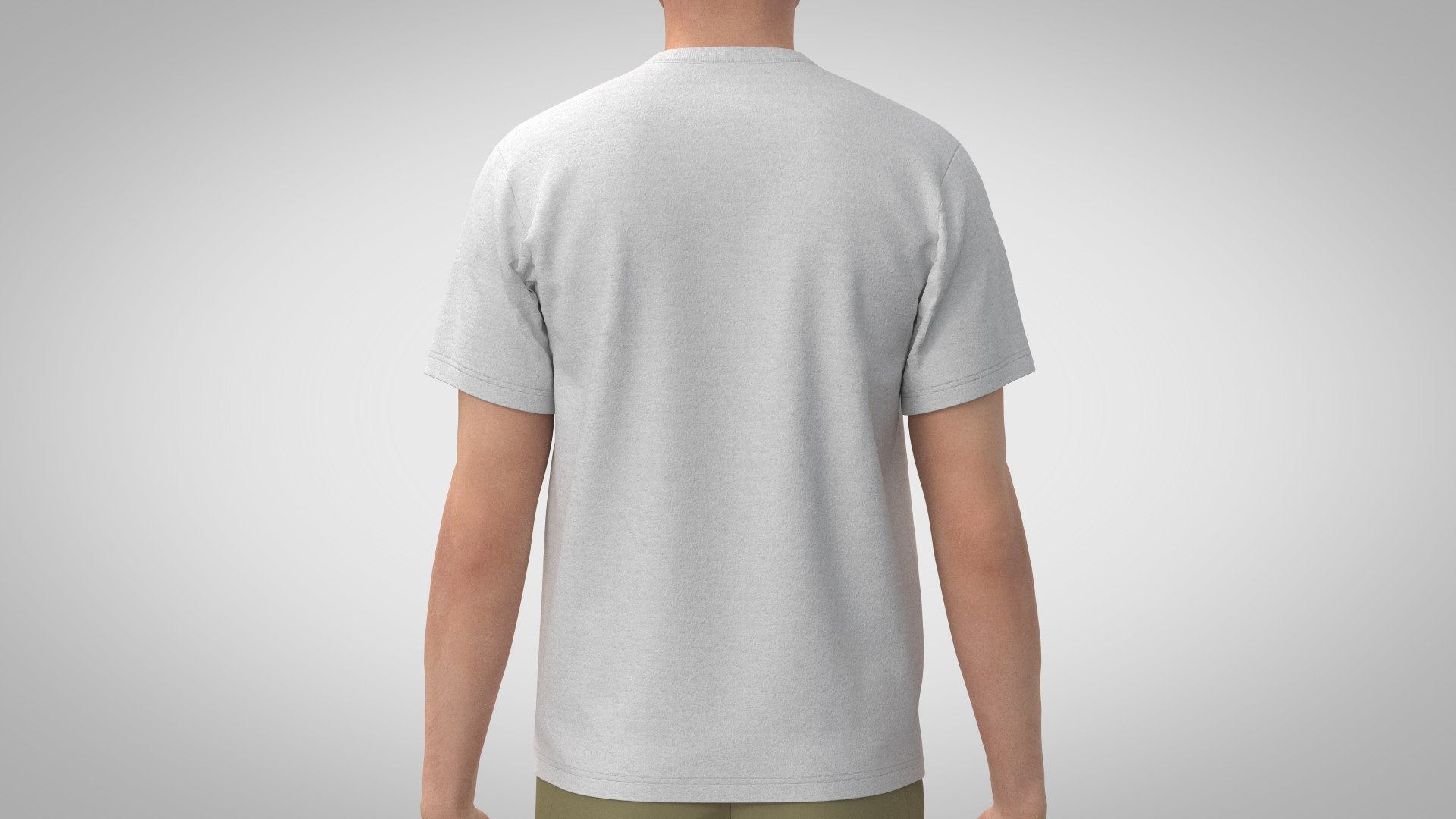 Men T-Shirt Model - TurboSquid 2208618