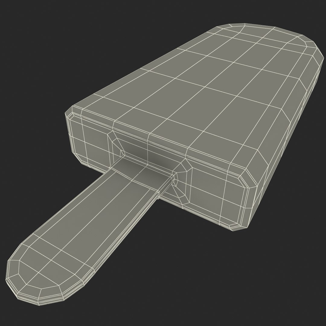 Ice Cream Bar 3d Model