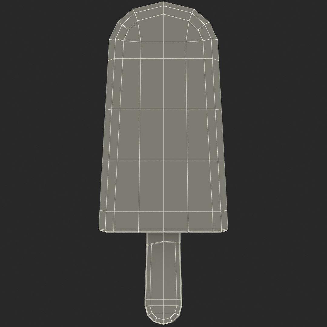 Ice Cream Bar 3d Model