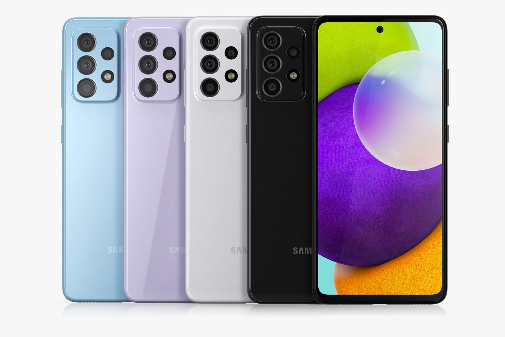 3D Samsung Galaxy A52 Model - TurboSquid 1708036