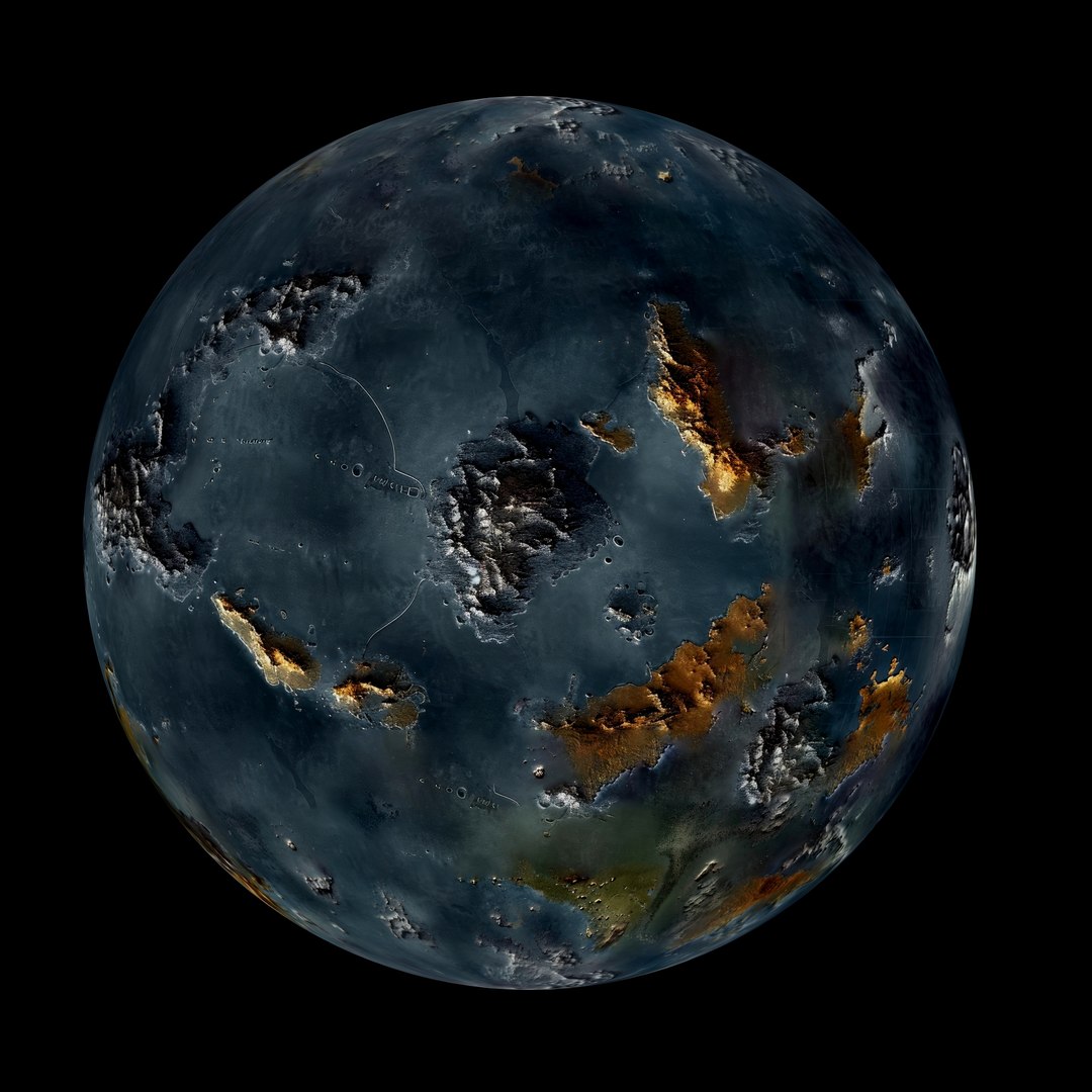 3D Photorealisctic Alien Pandora Solar System - TurboSquid 2174159