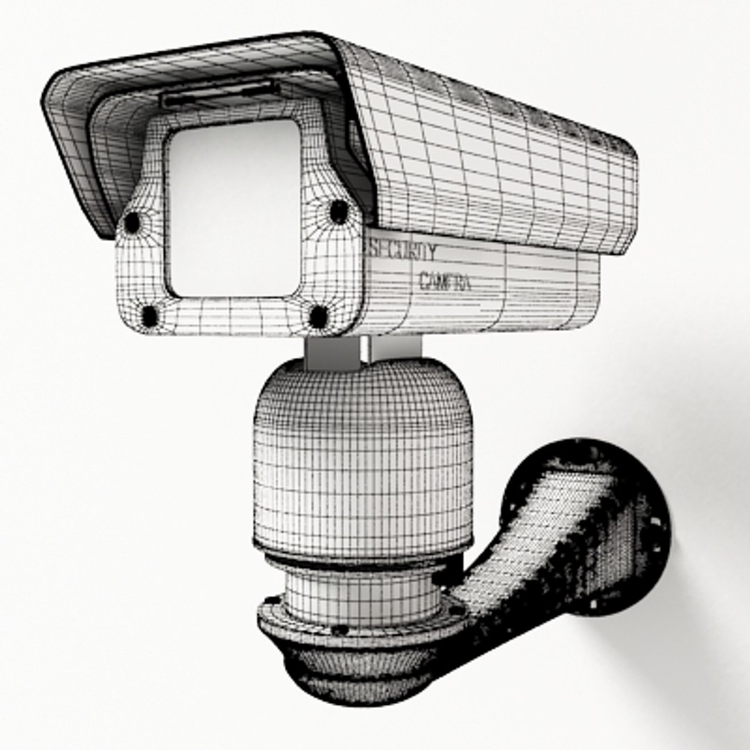 security modeled 3d model