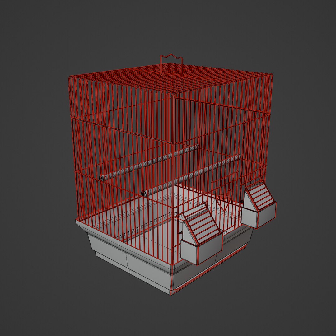 3D Birdcage 06 - TurboSquid 2285414