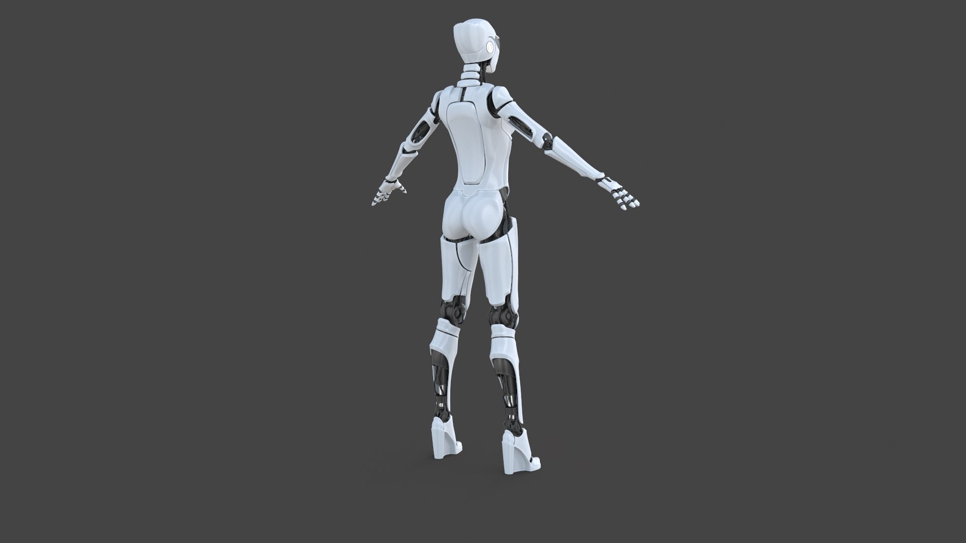 3D model female cyborg robot - TurboSquid 1628996