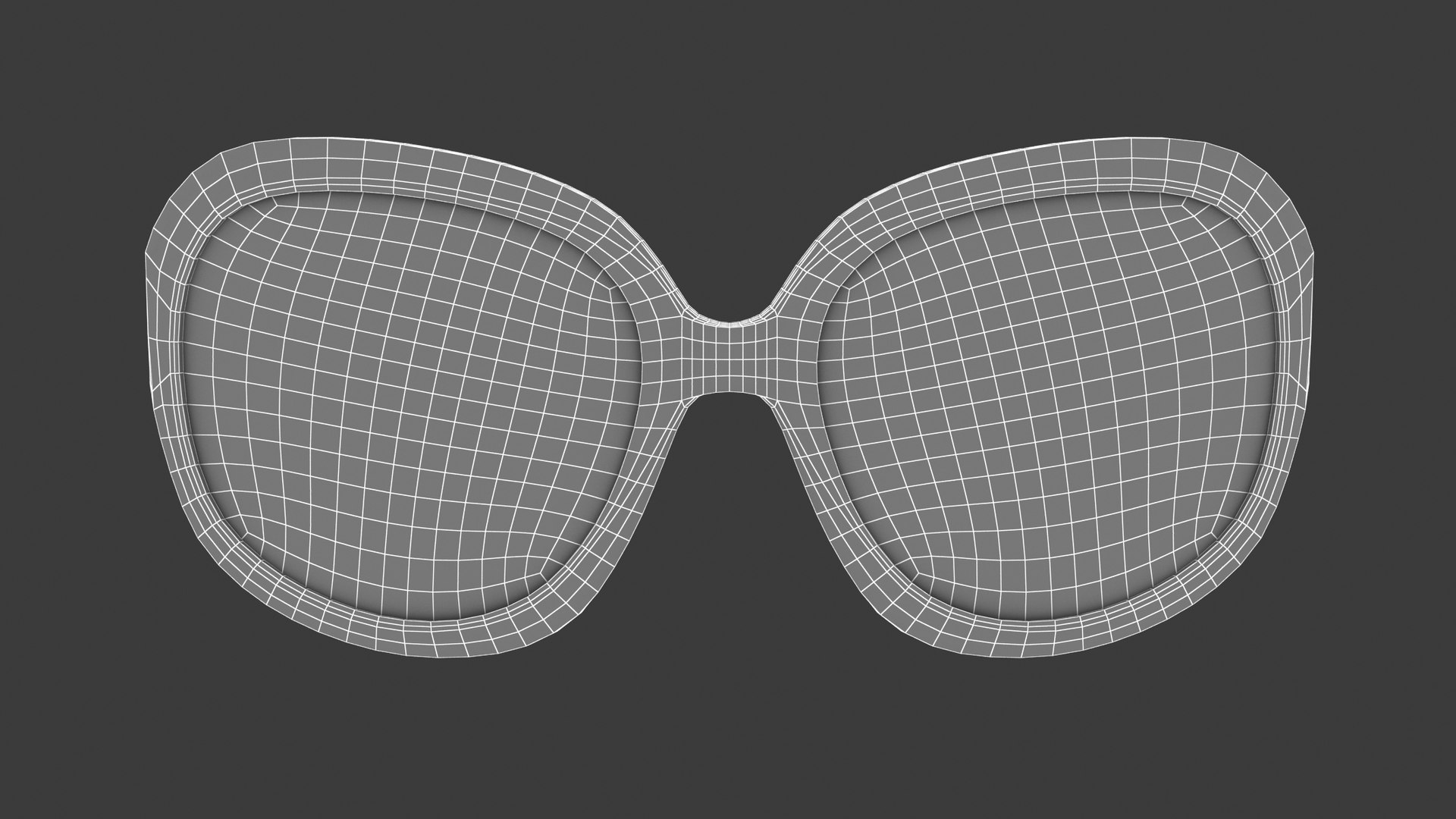 3D Glasses Eye Bug-eye - TurboSquid 1626327