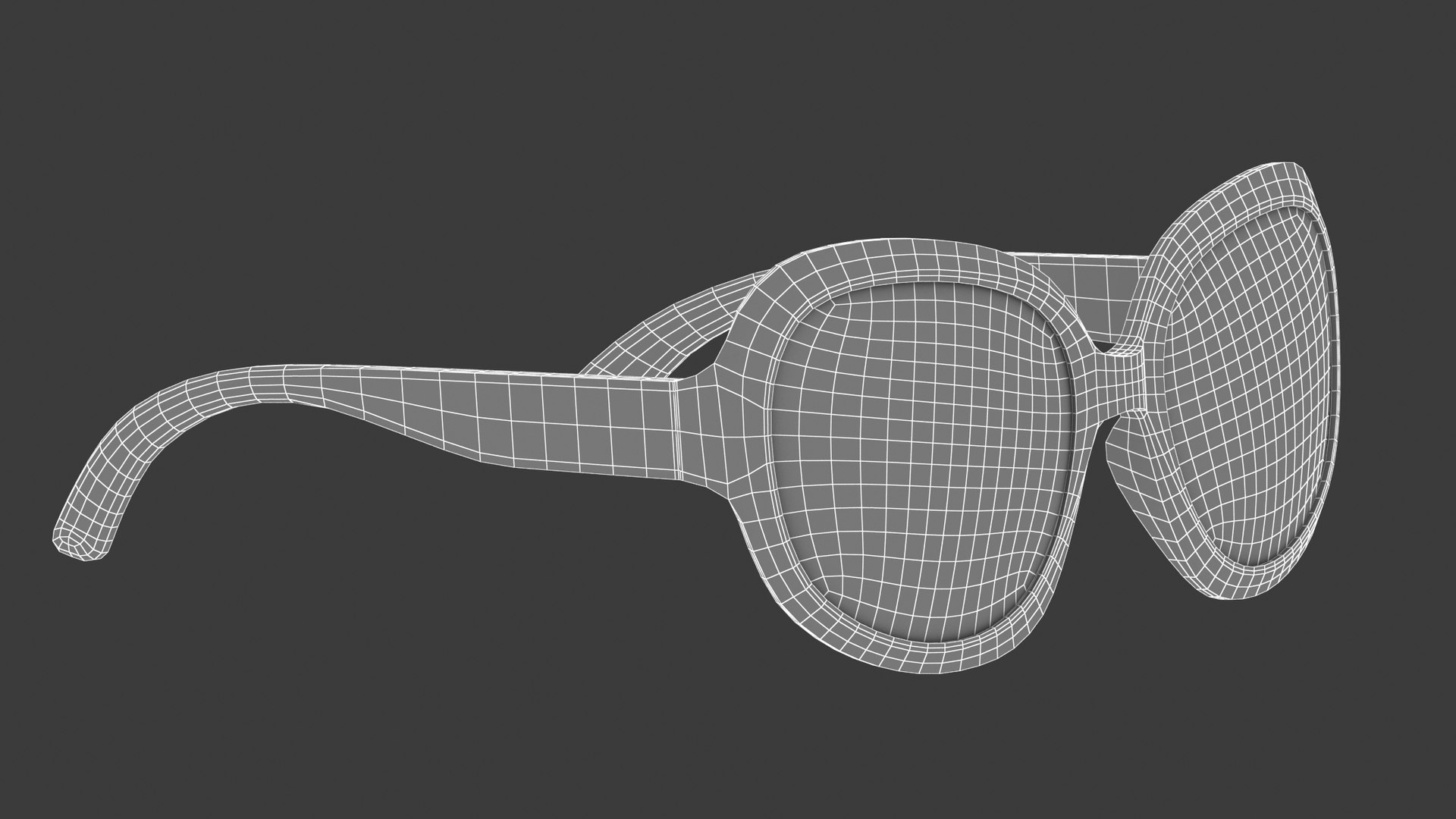 3D Glasses Eye Bug-eye - TurboSquid 1626327