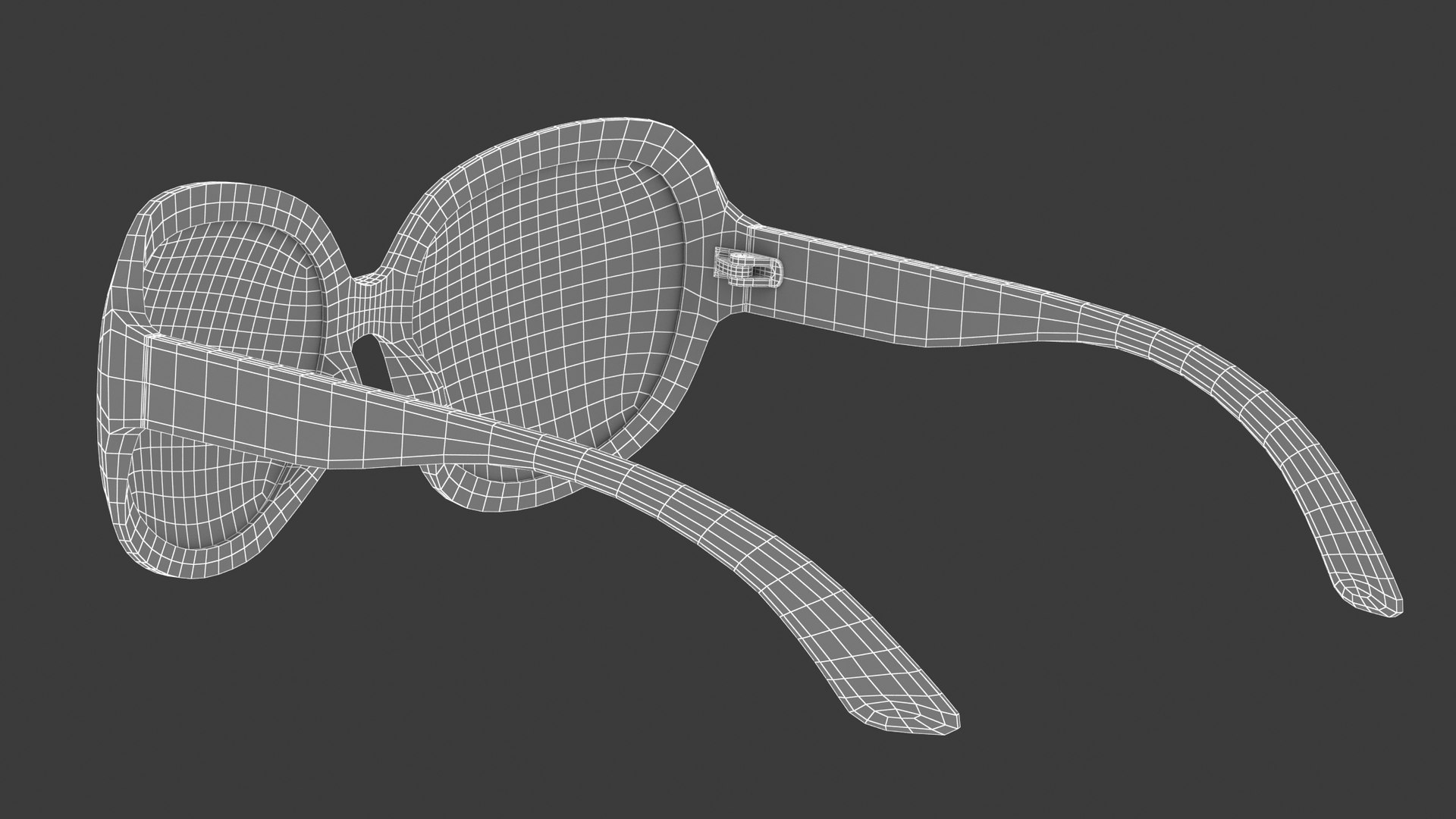 3D Glasses Eye Bug-eye - TurboSquid 1626327