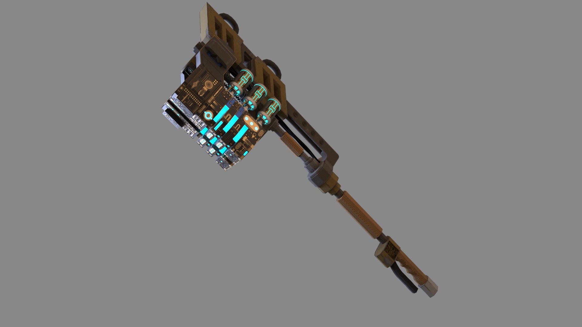 Weapon Hammer Model - TurboSquid 1605012
