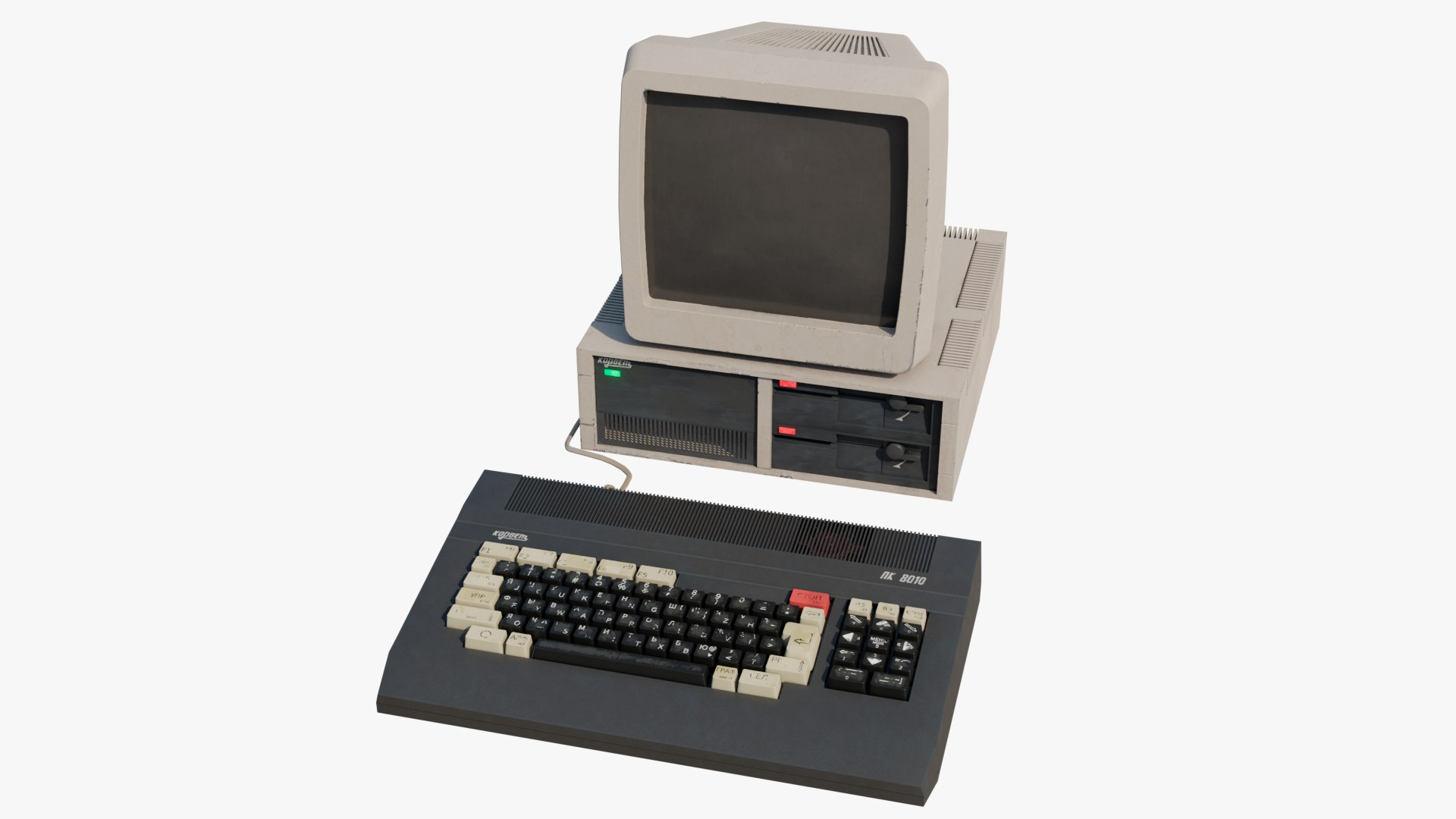 Soviet Personal Computer 3D Model - TurboSquid 1768826