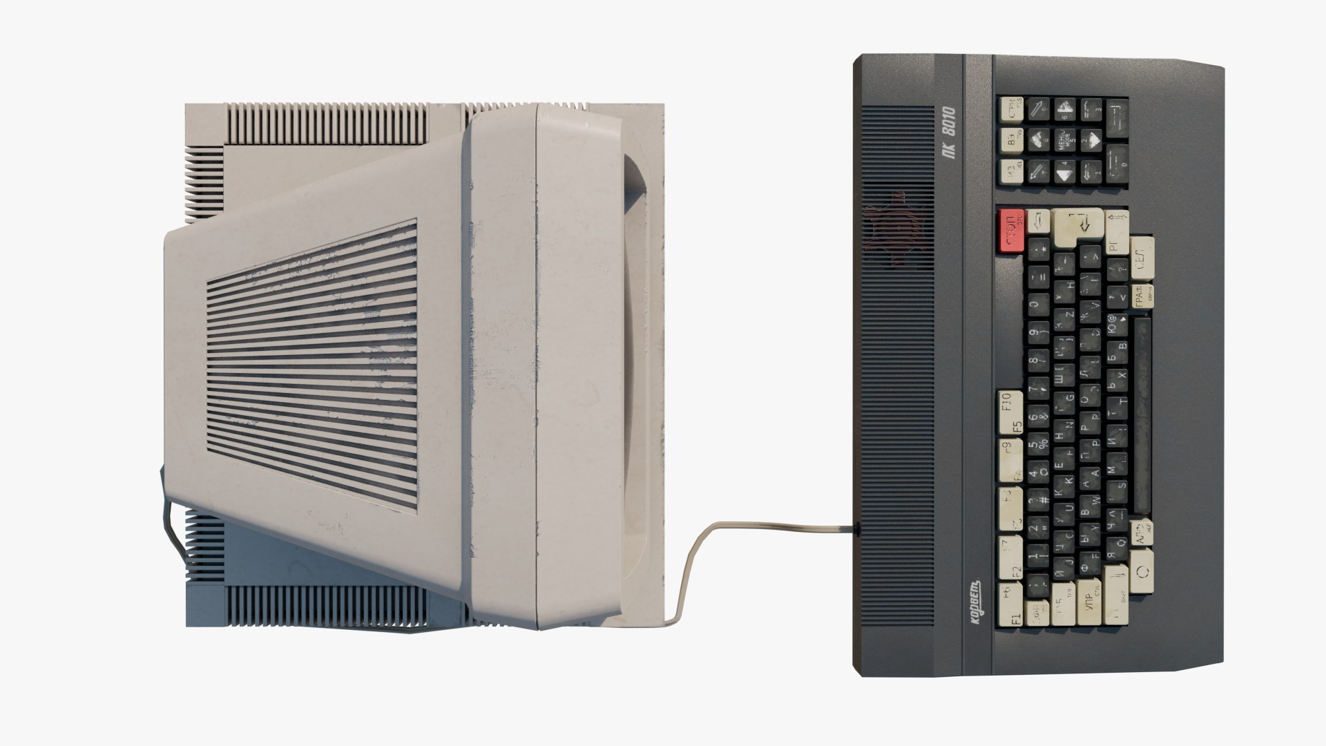 Soviet Personal Computer 3D Model - TurboSquid 1768826