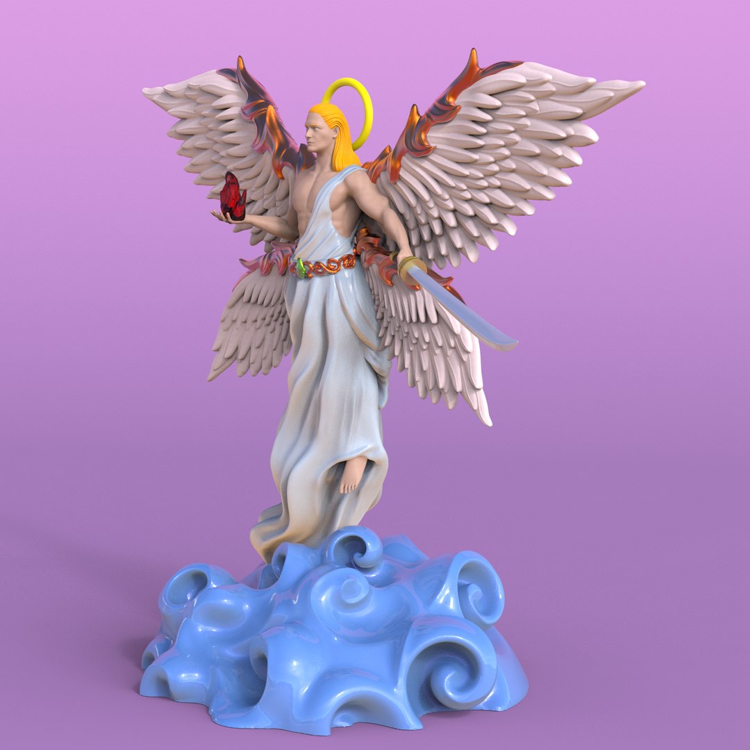 3D Arcangel - Angel - TurboSquid 2022636