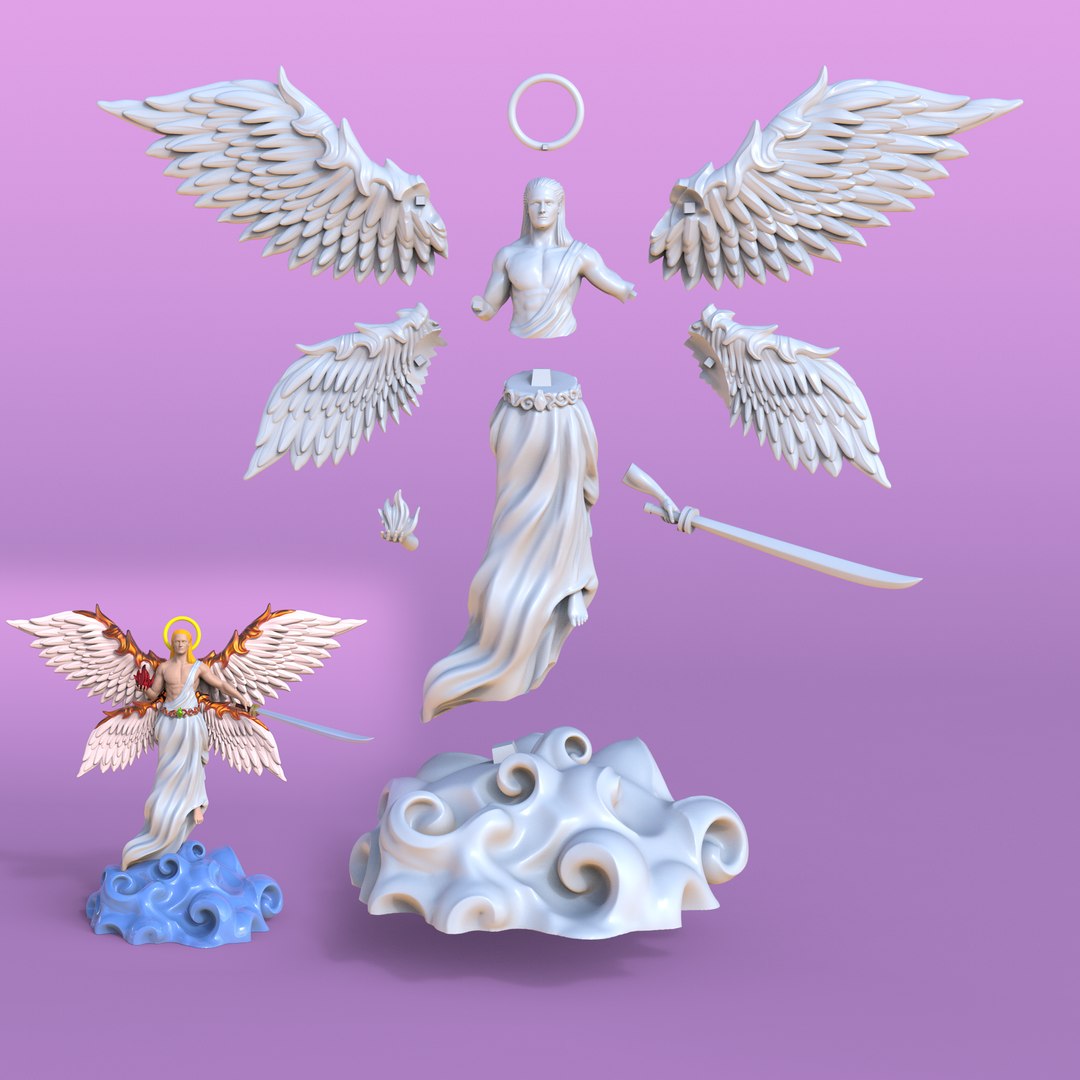 3D Arcangel - Angel - TurboSquid 2022636