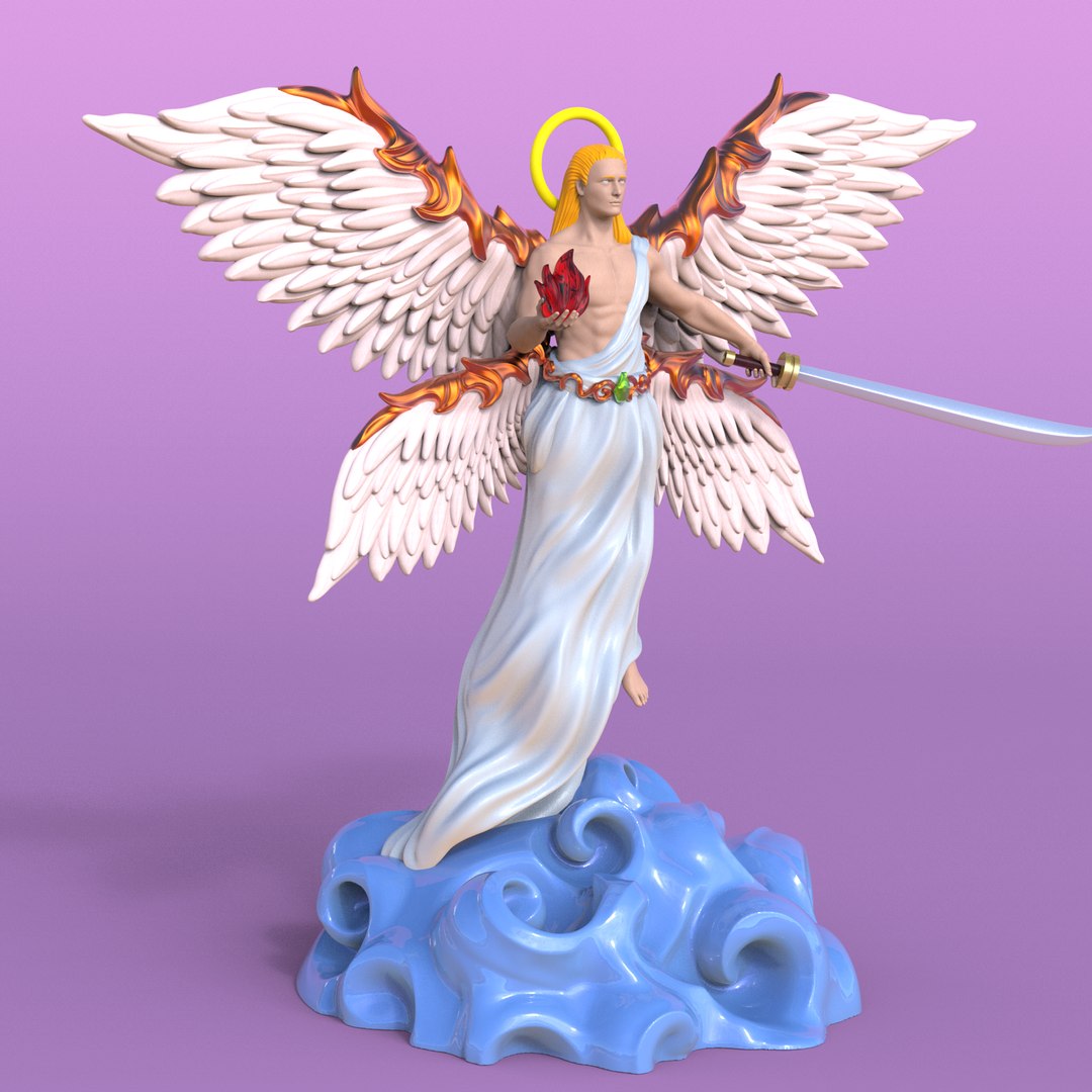 3D Arcangel - Angel - TurboSquid 2022636