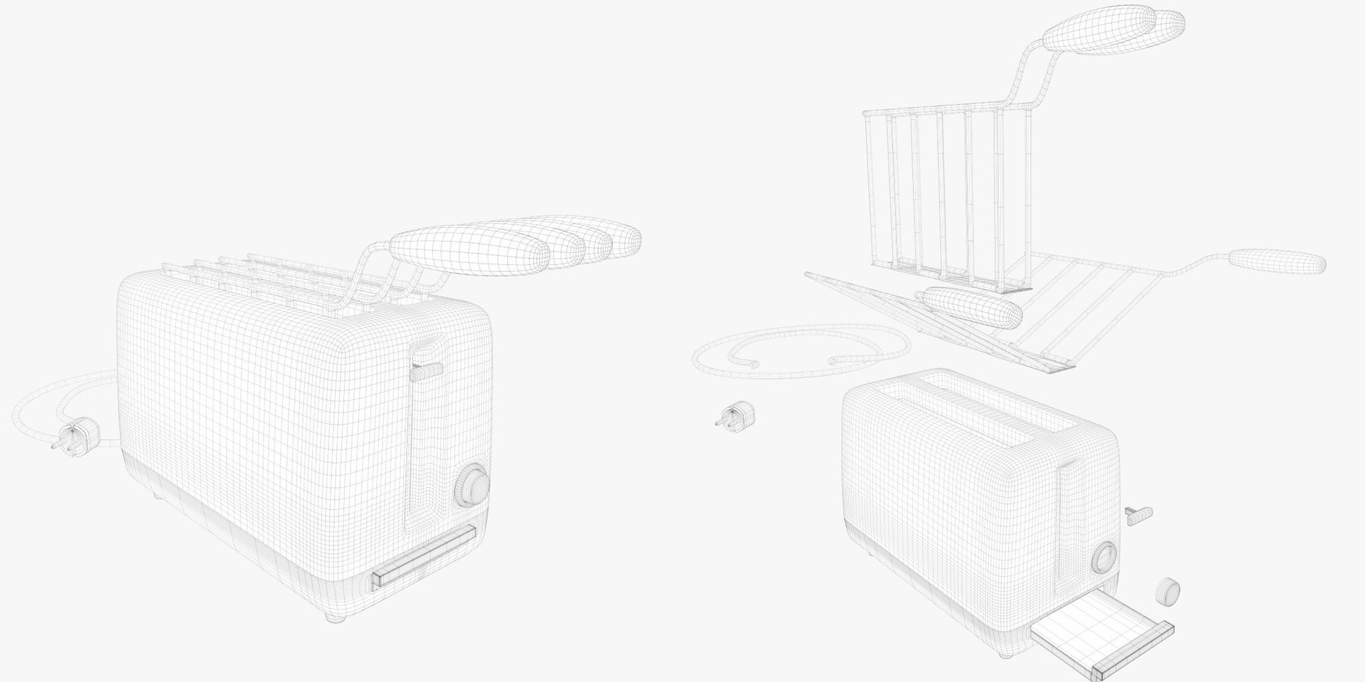 3D Model Toaster 1 - TurboSquid 1975495