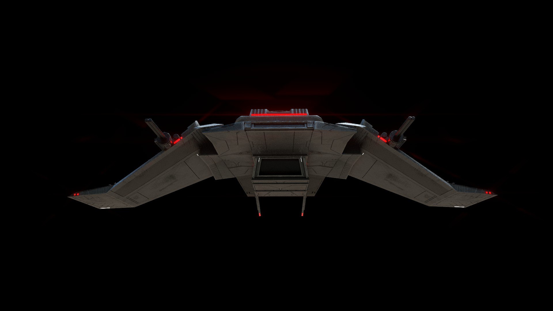 3D Model Alien Fighter Spaceship - TurboSquid 1991077