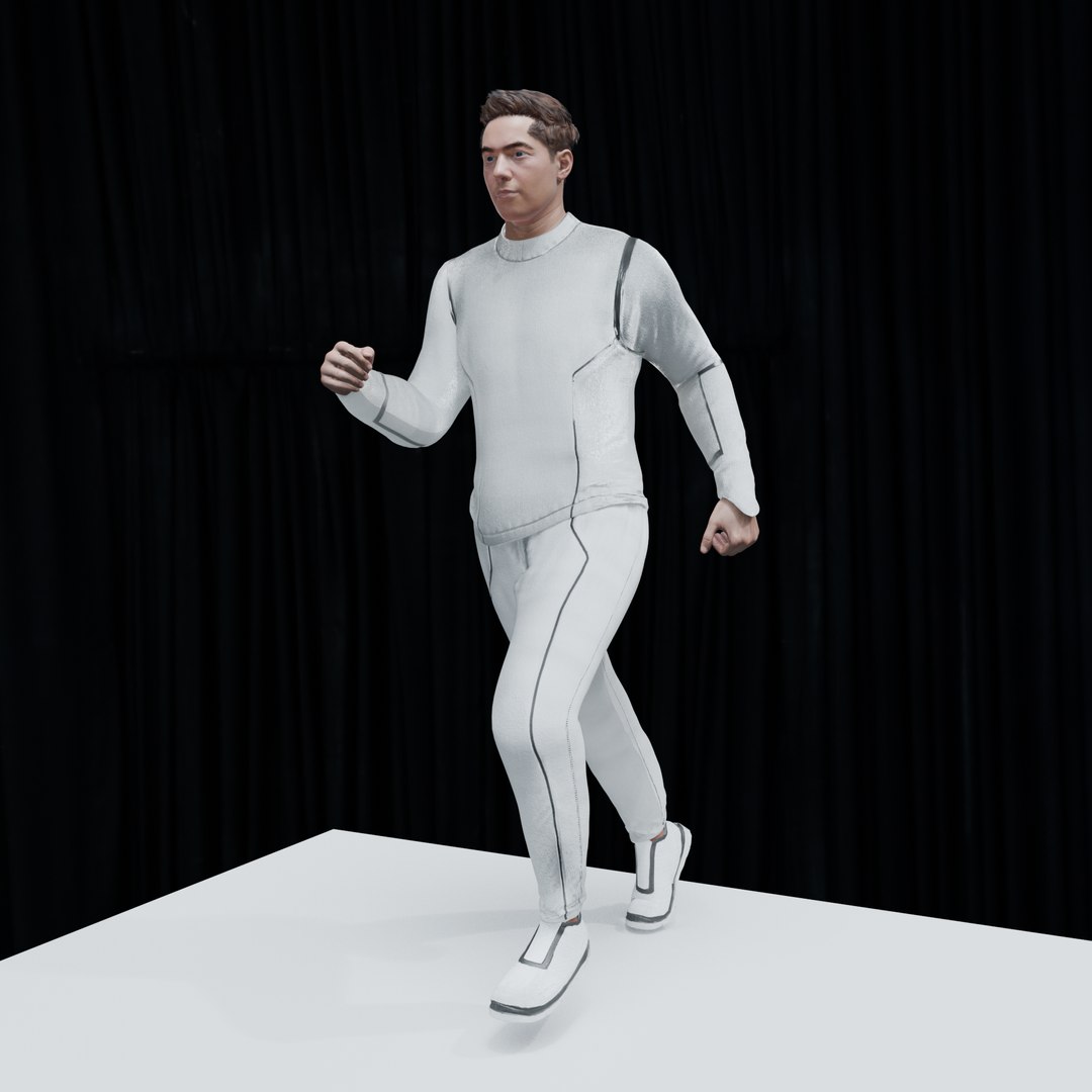 Zero Gravity Poses 3D Model - TurboSquid 2372452
