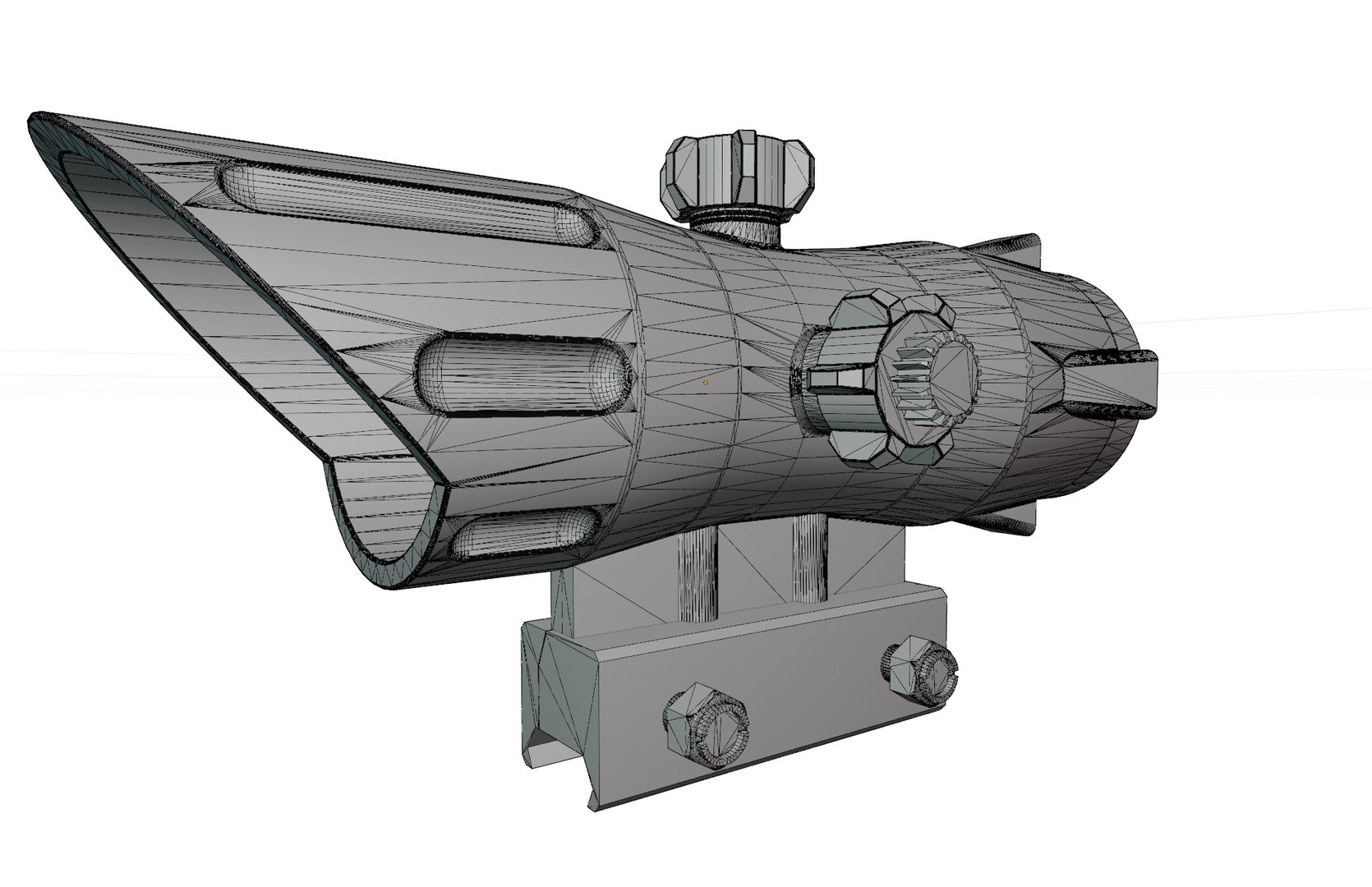 3D Collimator Scope Model - TurboSquid 2068873