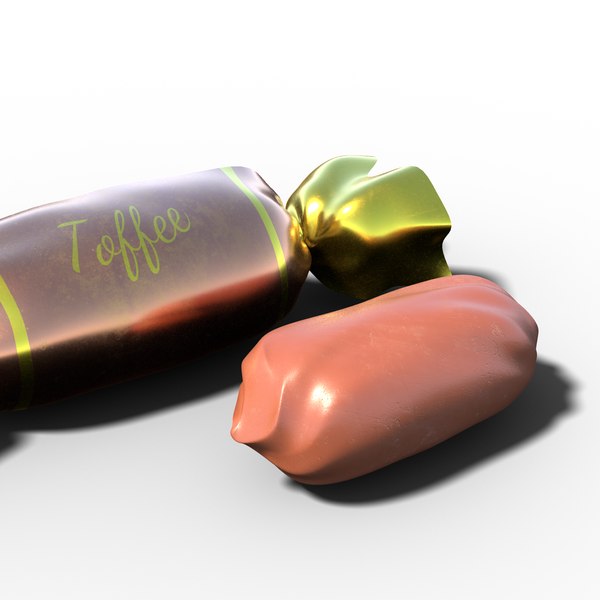 Caramel Toffee 3D 모델 - TurboSquid 2087400