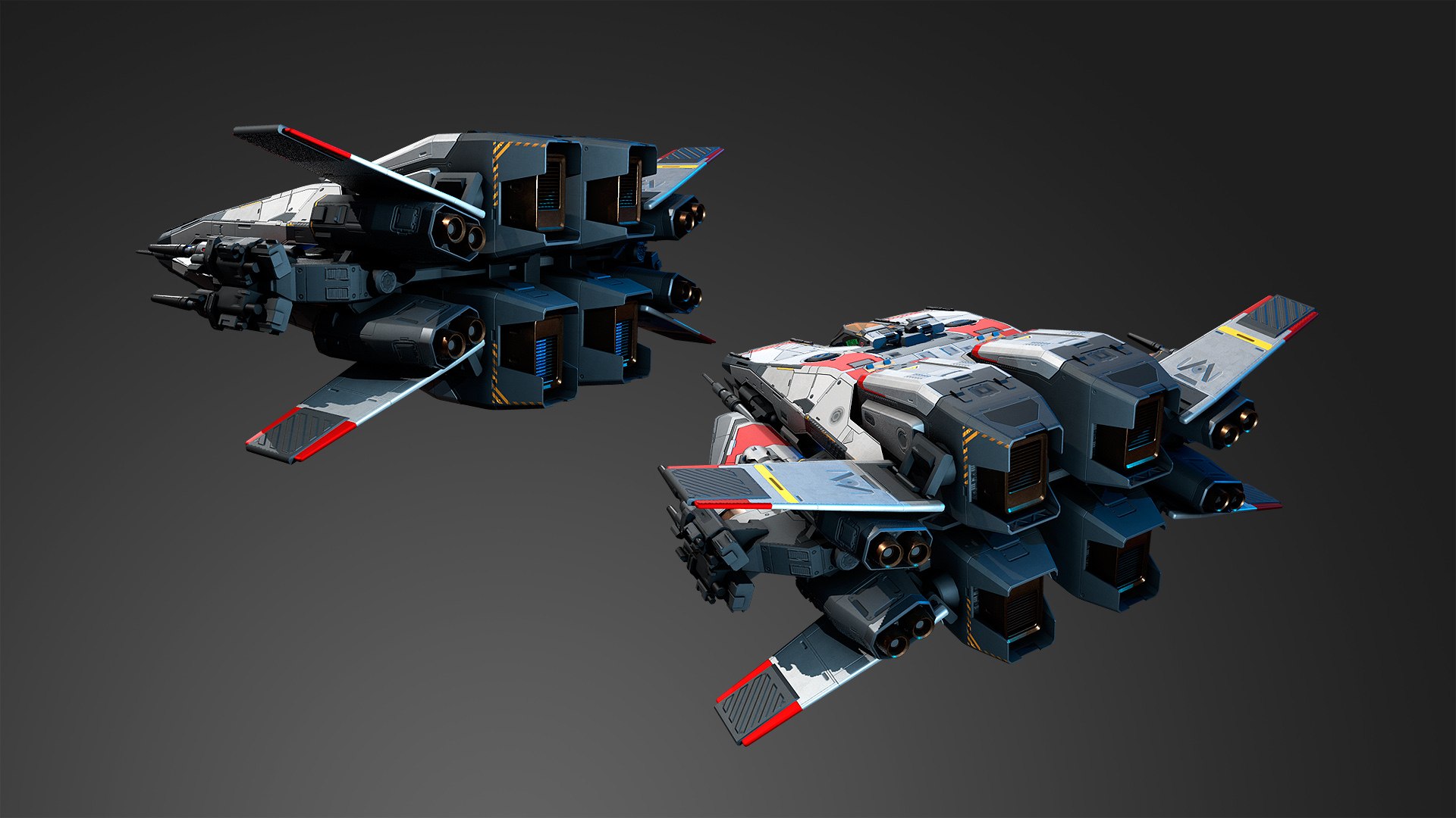 3D BOXER - Fighter Spacecraft Model - TurboSquid 2253976