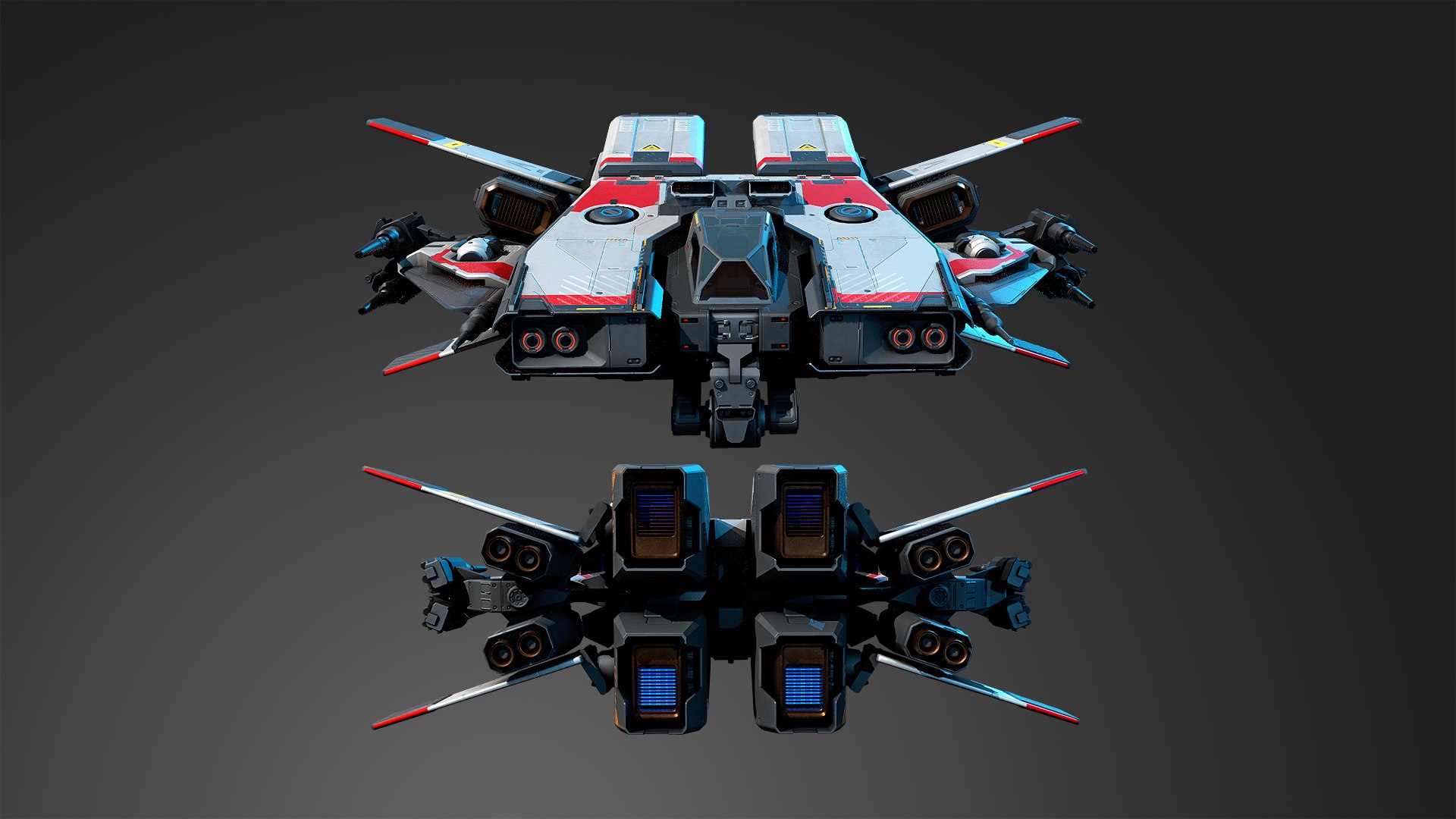 3D BOXER - Fighter Spacecraft Model - TurboSquid 2253976