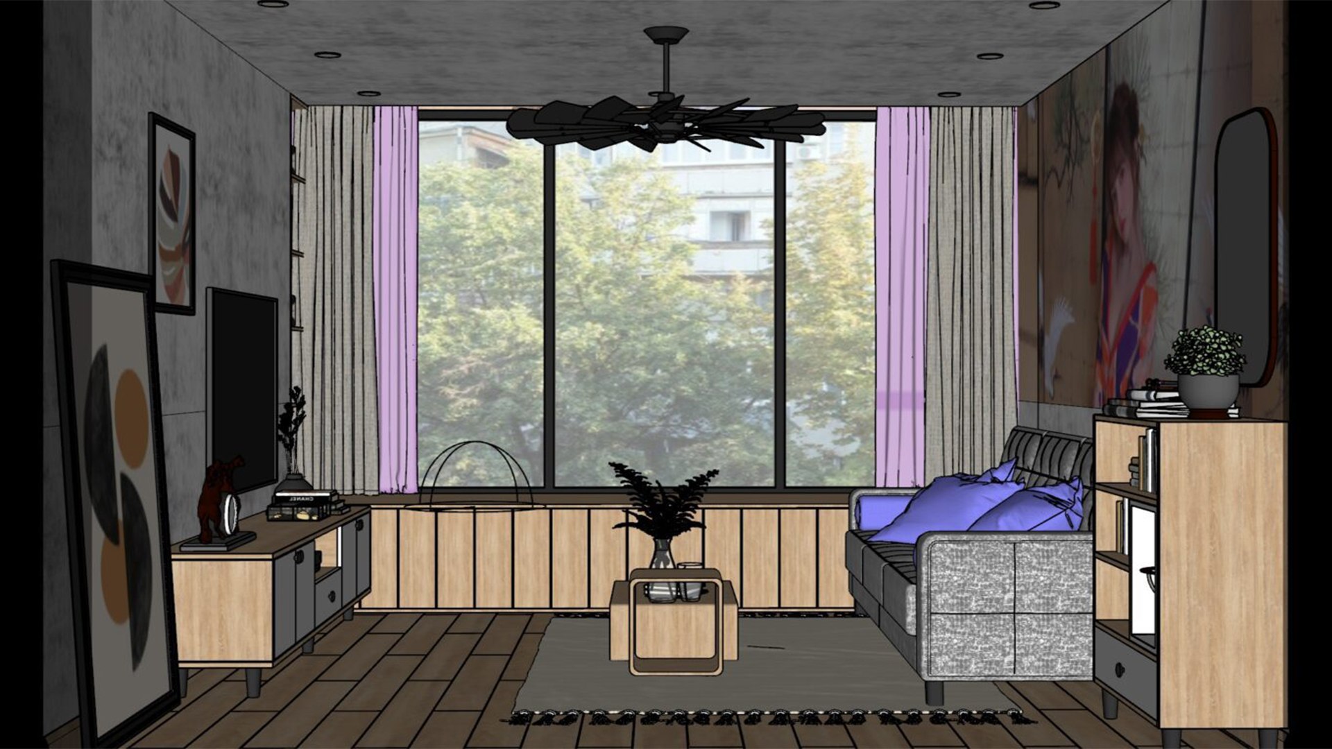 20 Scenes Livingroom-kitchen Only FBX Format TMB Collection 1 - 2 3D ...