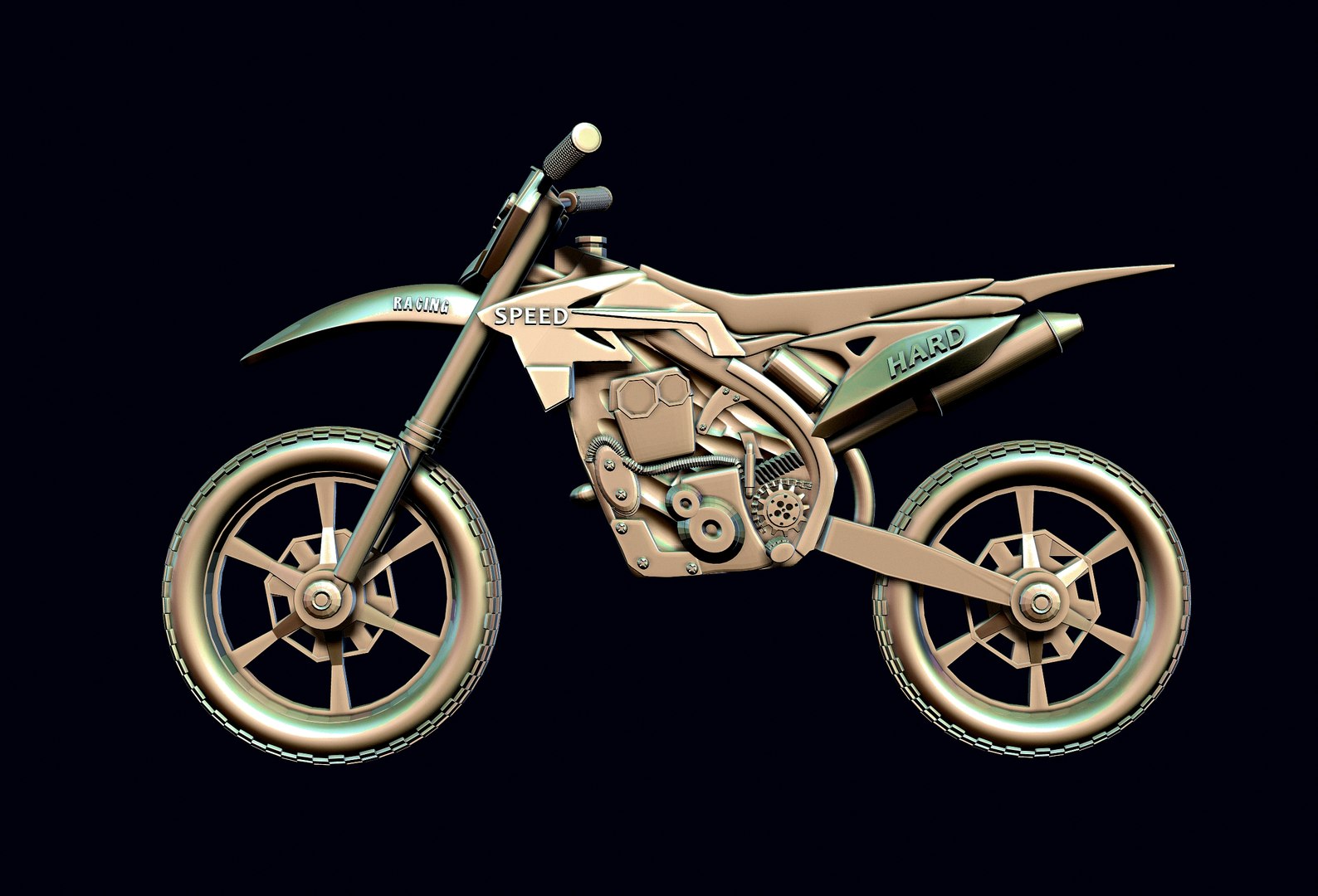 Racing Motorcycle 3D - TurboSquid 1995683
