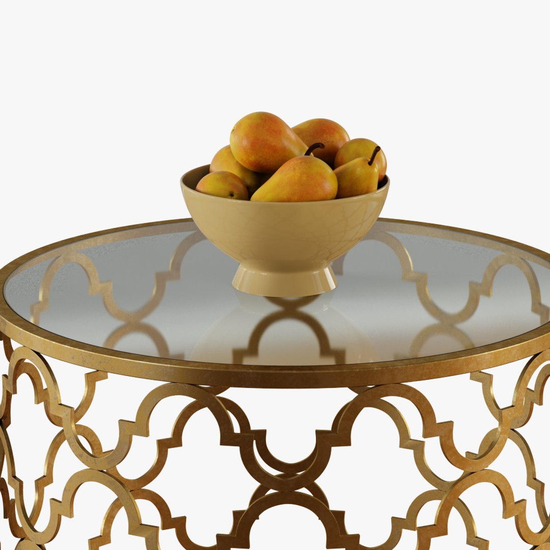3D moroccan table model - TurboSquid 1298536