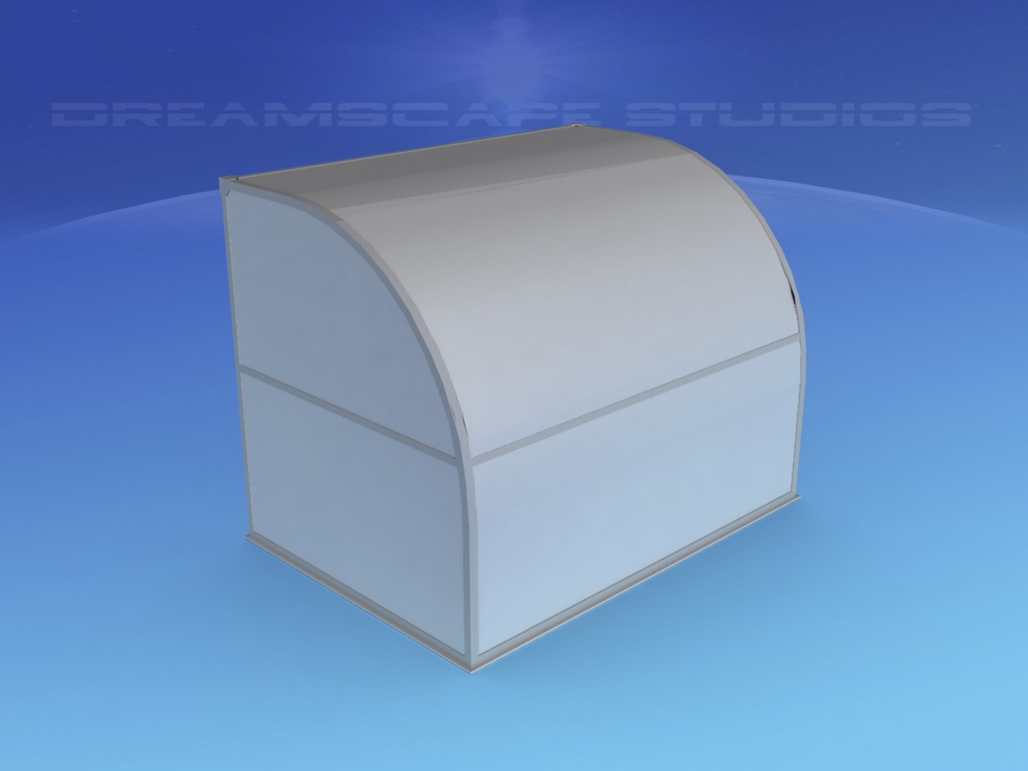 Airport Cargo A1n Container 3d Max