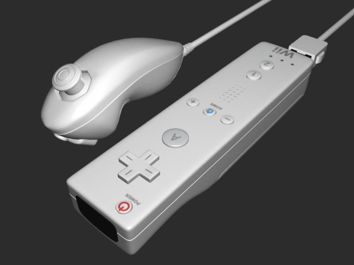 3d Model Wii Controller