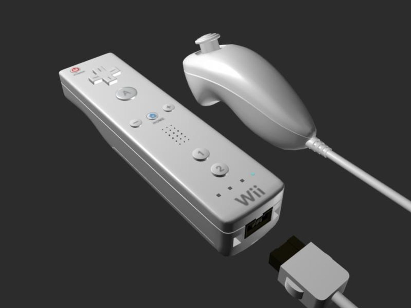 3d Model Wii Controller