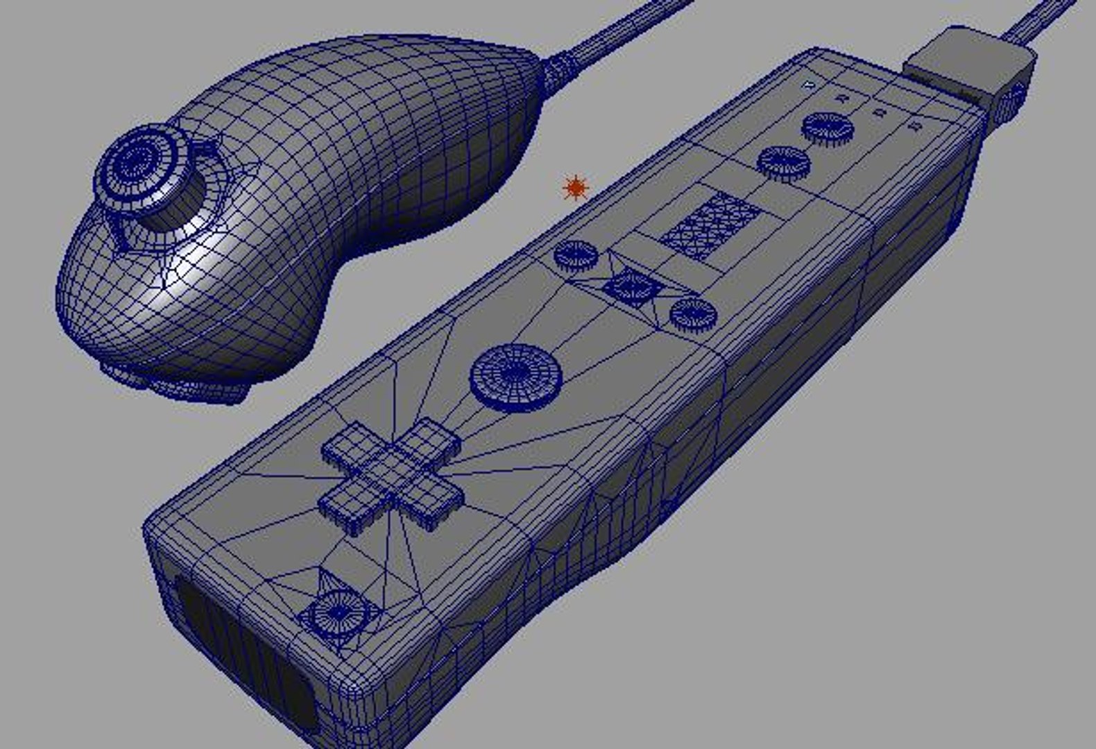 3d Model Wii Controller