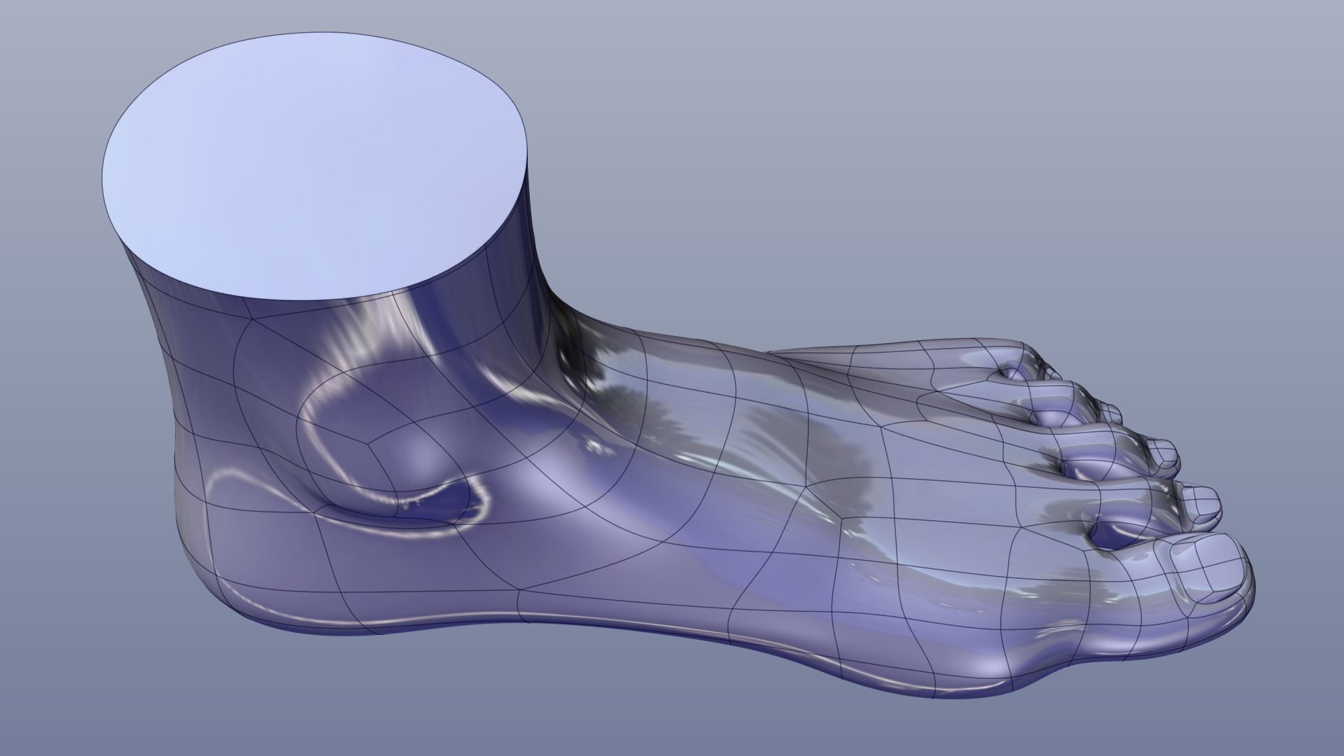 Feet Casual Woman 3D Model - TurboSquid 1298640