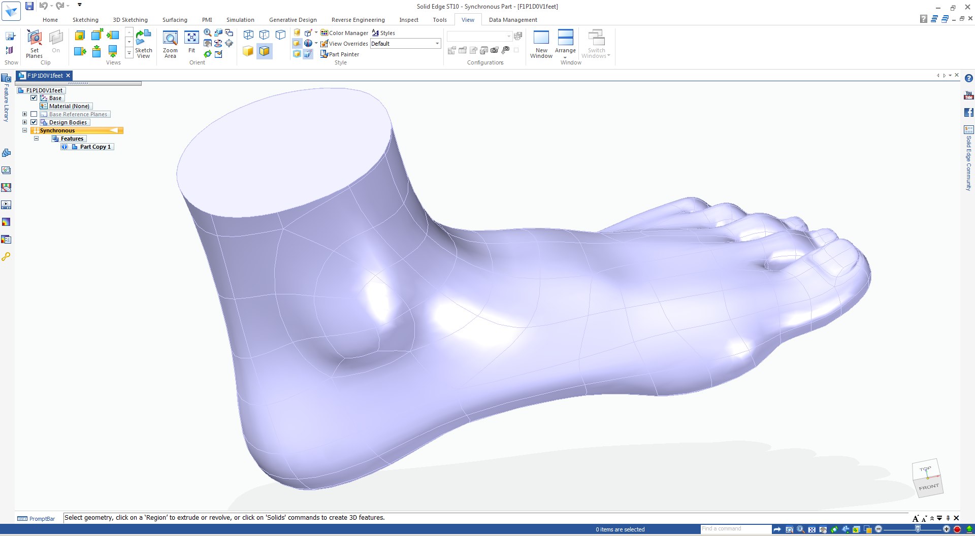 Feet Casual Woman 3D Model - TurboSquid 1298640