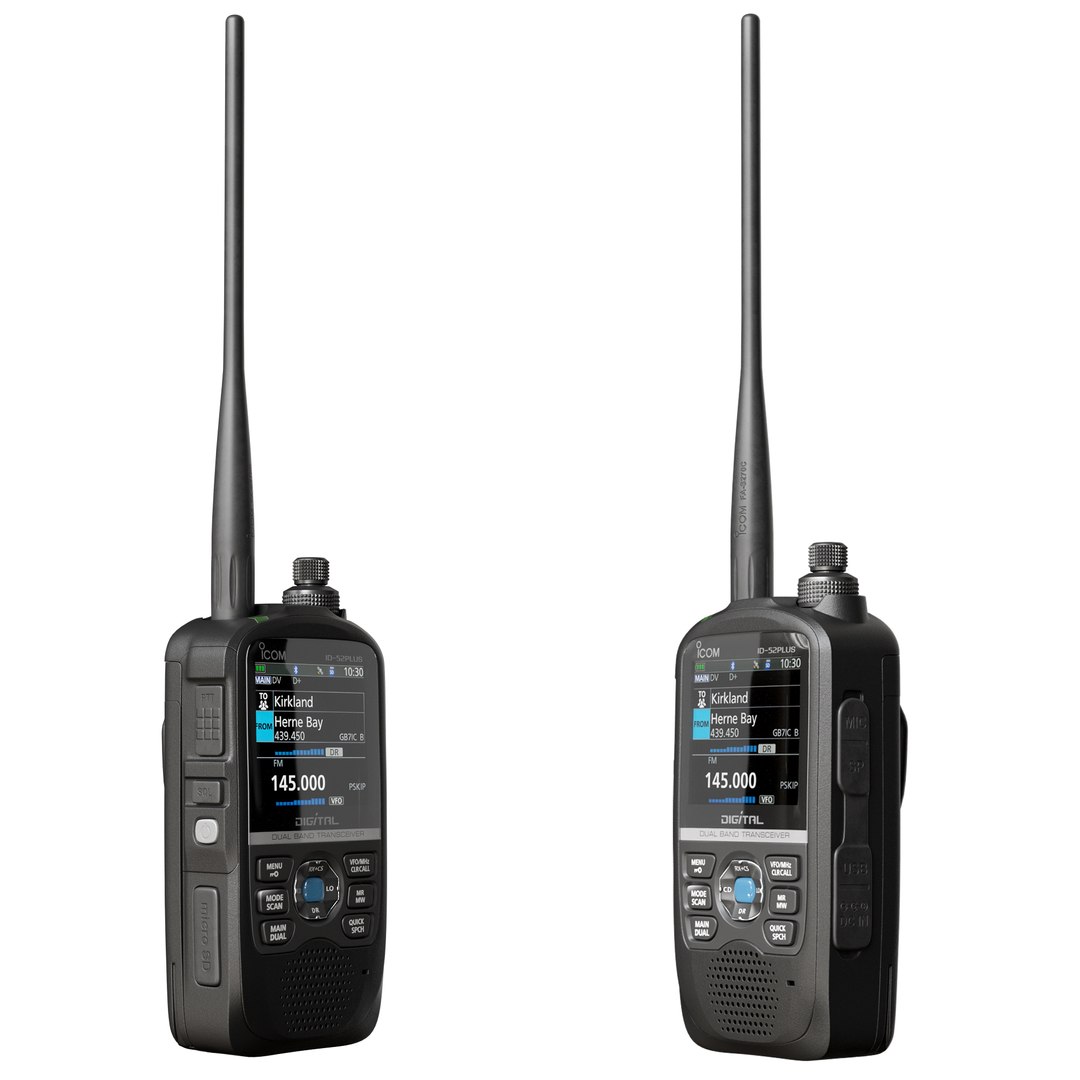 3D Model ICom ID-52a Plus - TurboSquid 2291509